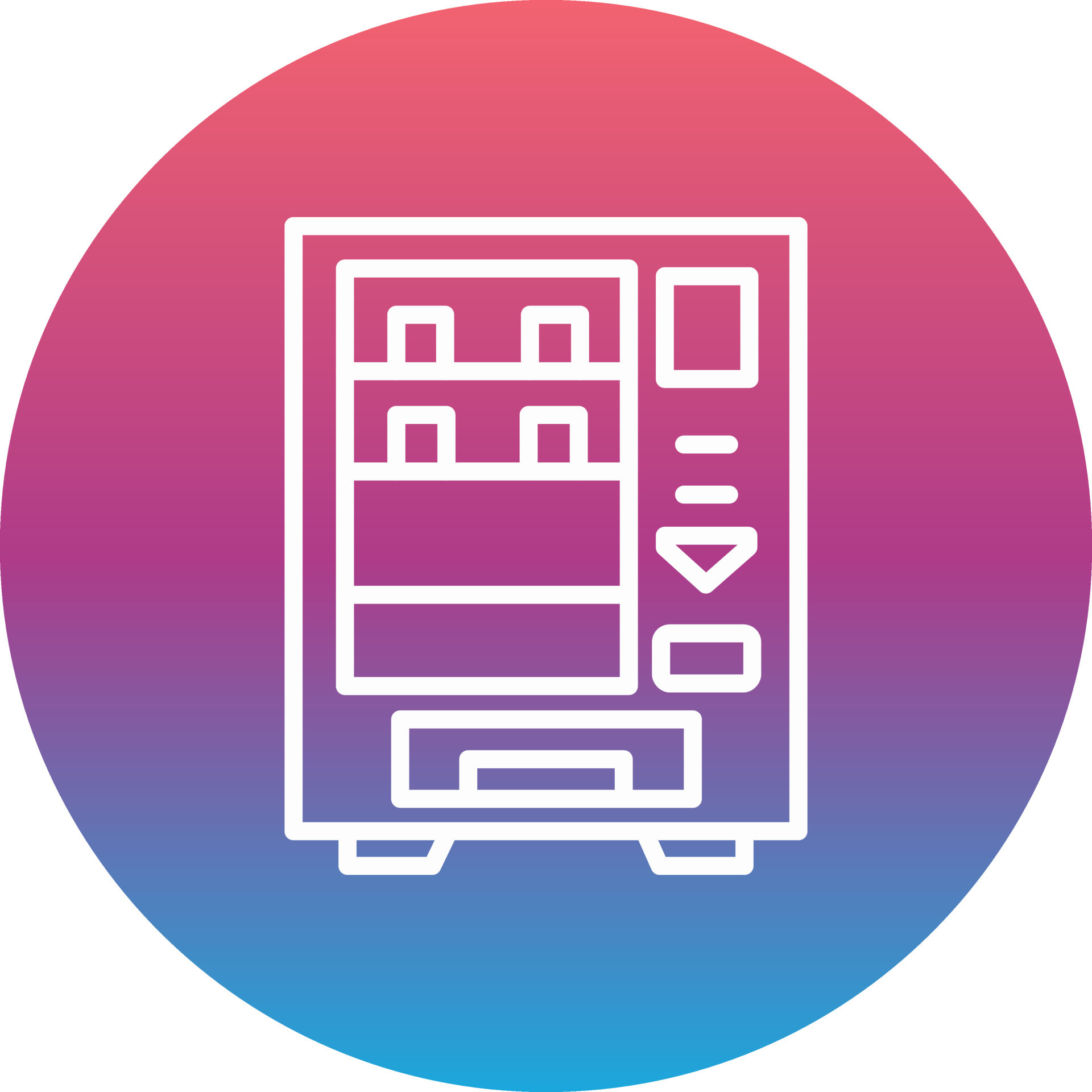 Vending Machine Vector Icon 17452002 Vector Art at Vecteezy