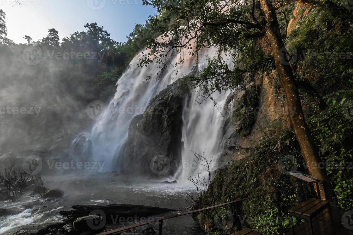 Khlong Lan Waterfall, Beautiful waterfalls in klong Lan national park of Thailand 17458533 Stock ...