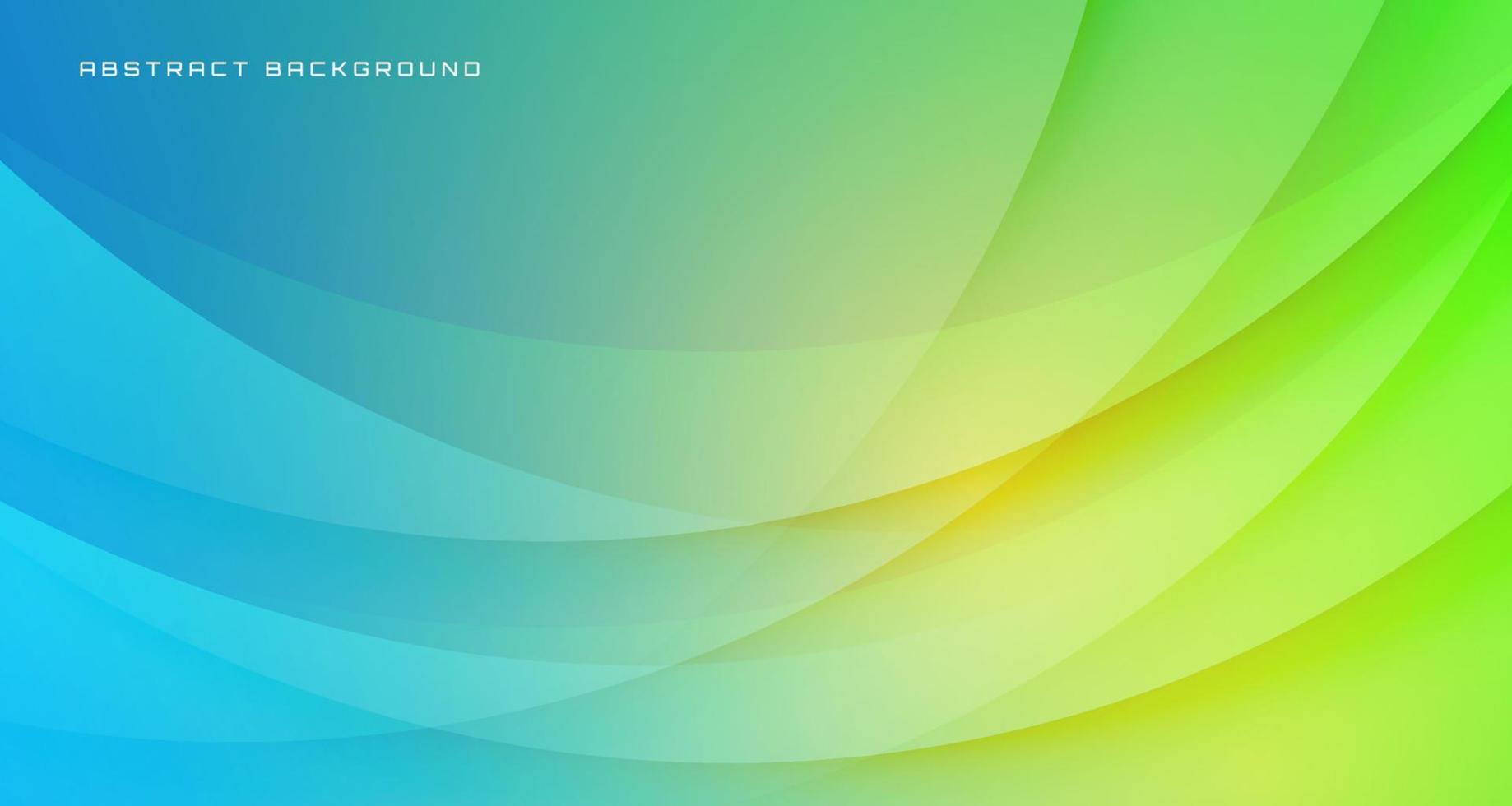 3d Blue Geometric Abstract Background Overlap Layer On Bright Space With Waves Decoration