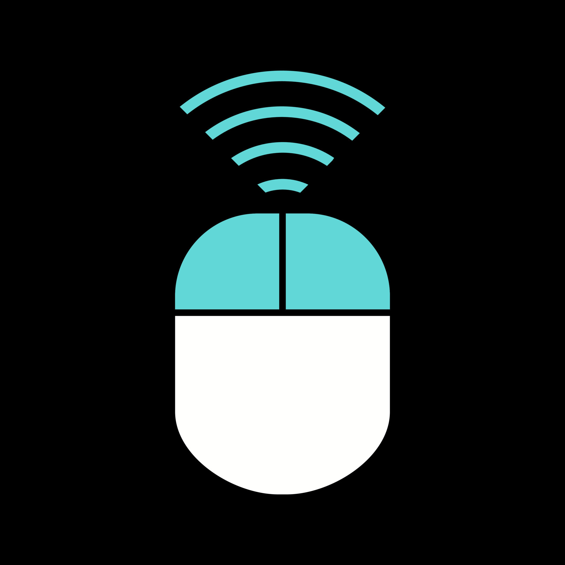 Wireless input device Vector Icon 17467830 Vector Art at Vecteezy
