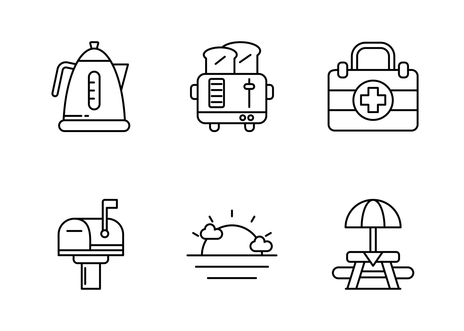 Unique Vector Line Icon Set 17469739 Vector Art At Vecteezy