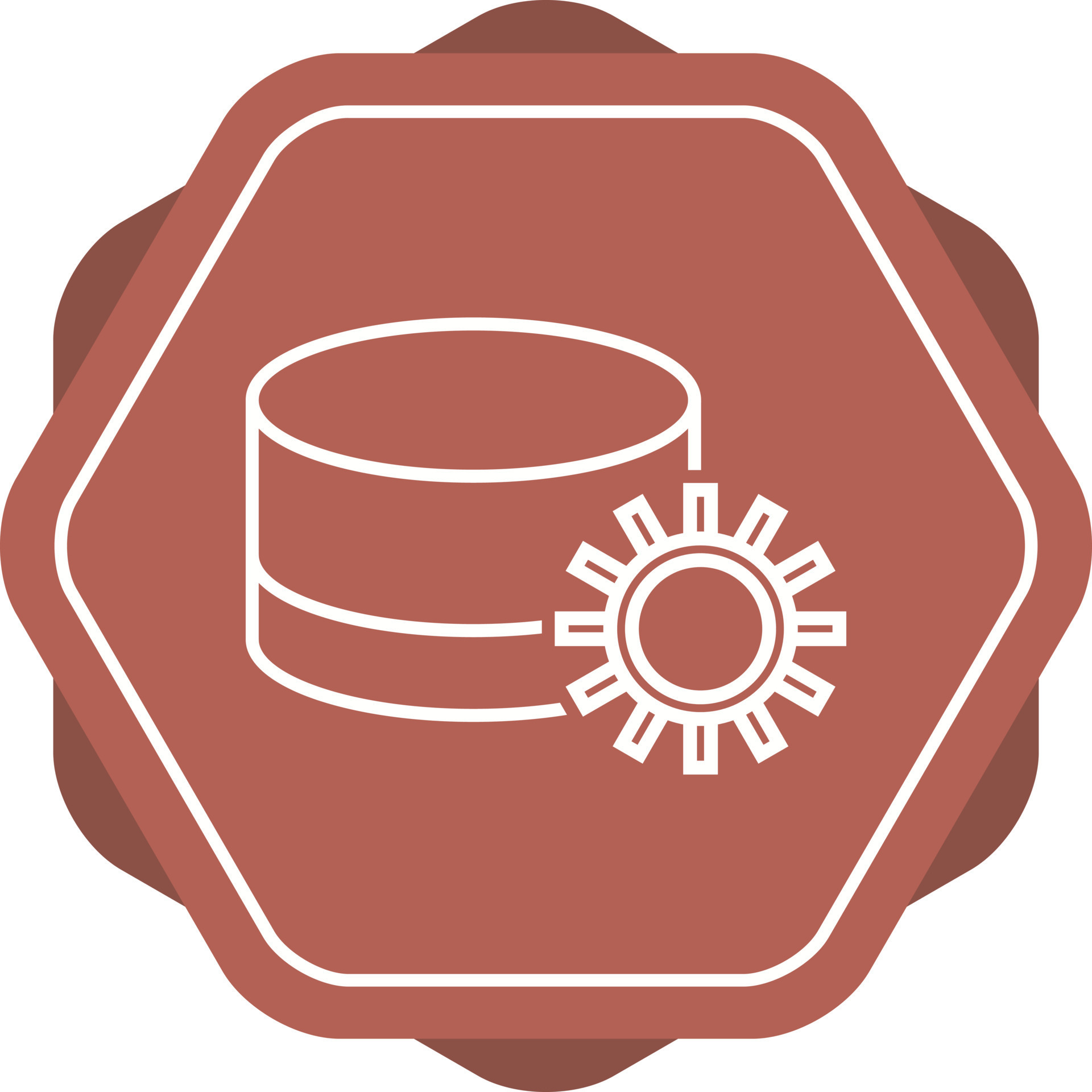 Beautiful Database Management Vector Line Icon 17470998 Vector Art At