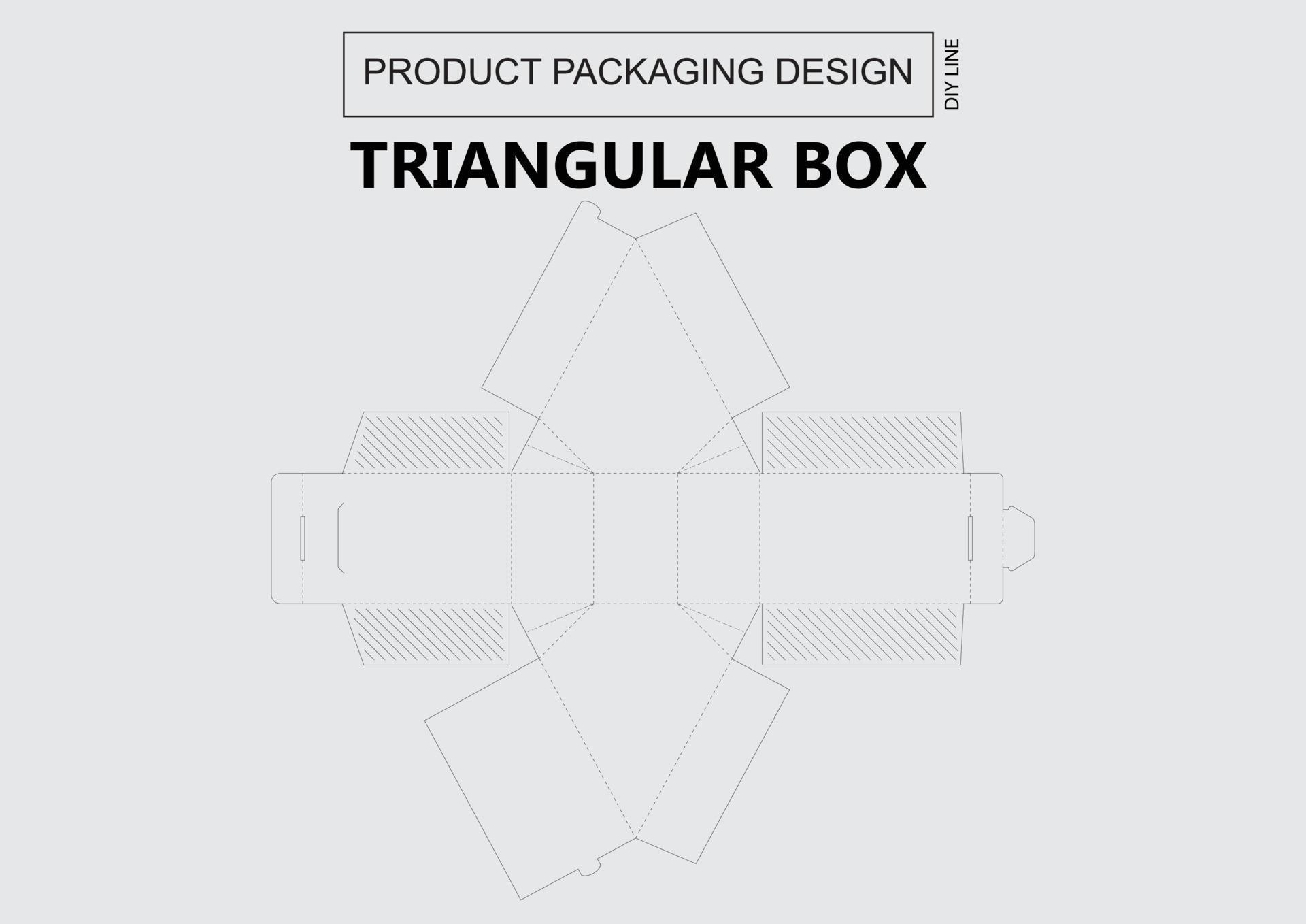 Triangular box Keyline 17480956 Vector Art at Vecteezy