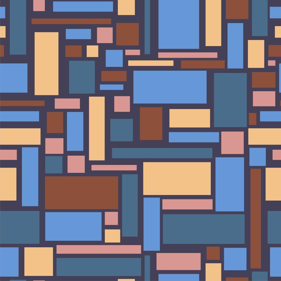 Rectangles and squares. Seamless pattern. Wrapping paper, print ...