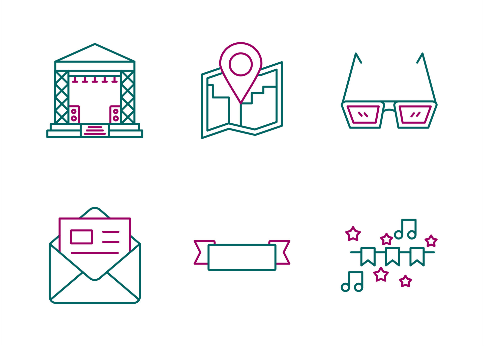 Set of Unique Vector Icons 17482762 Vector Art at Vecteezy