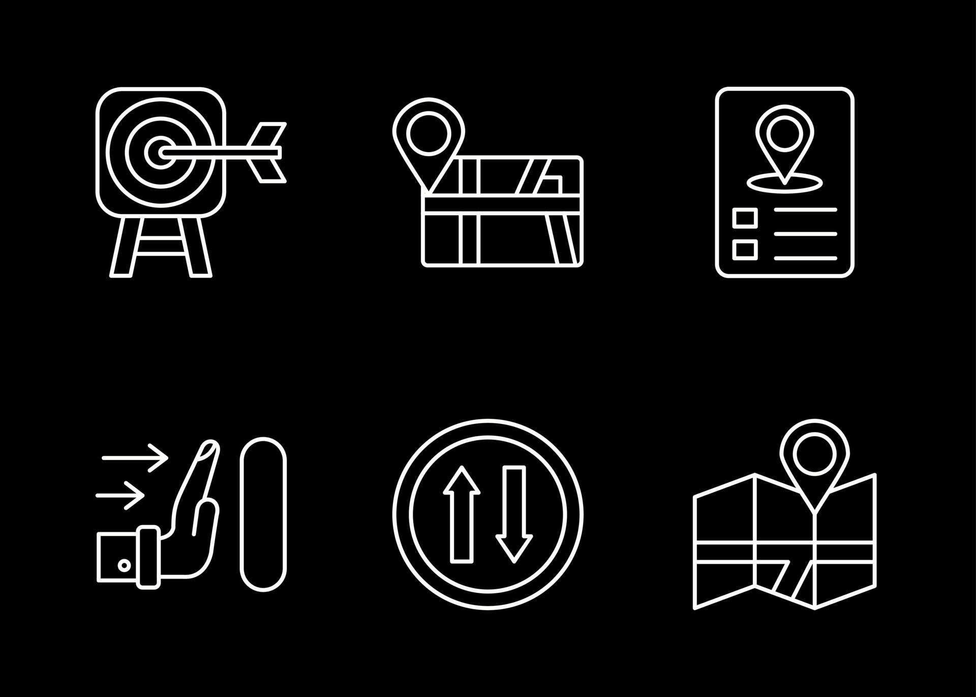 Set of Unique Vector Icons 17482956 Vector Art at Vecteezy