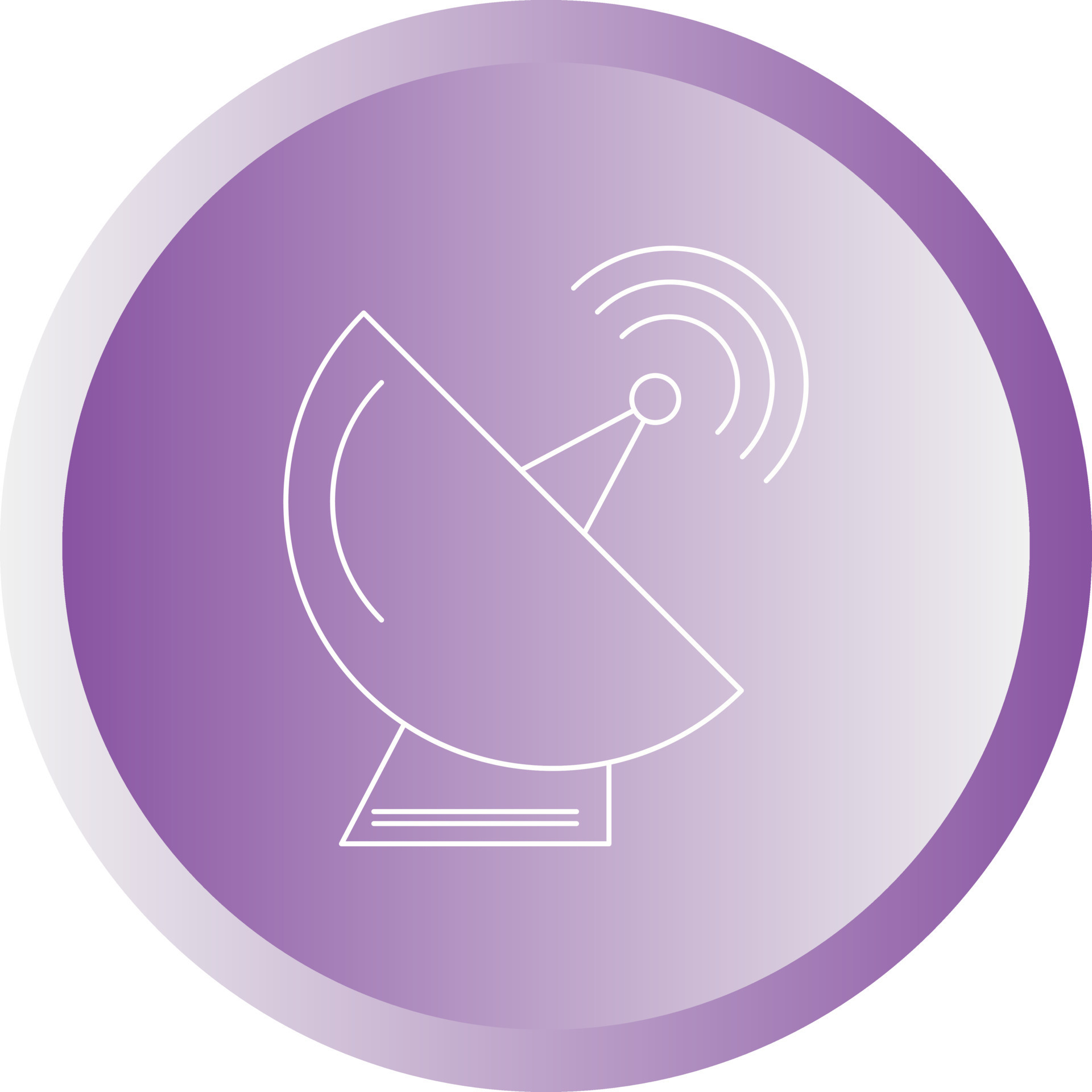 Beautiful Dish antenna line icon 17483659 Vector Art at Vecteezy Beautiful Dish antenna line icon 17483659 Vector Art at Vecteezy