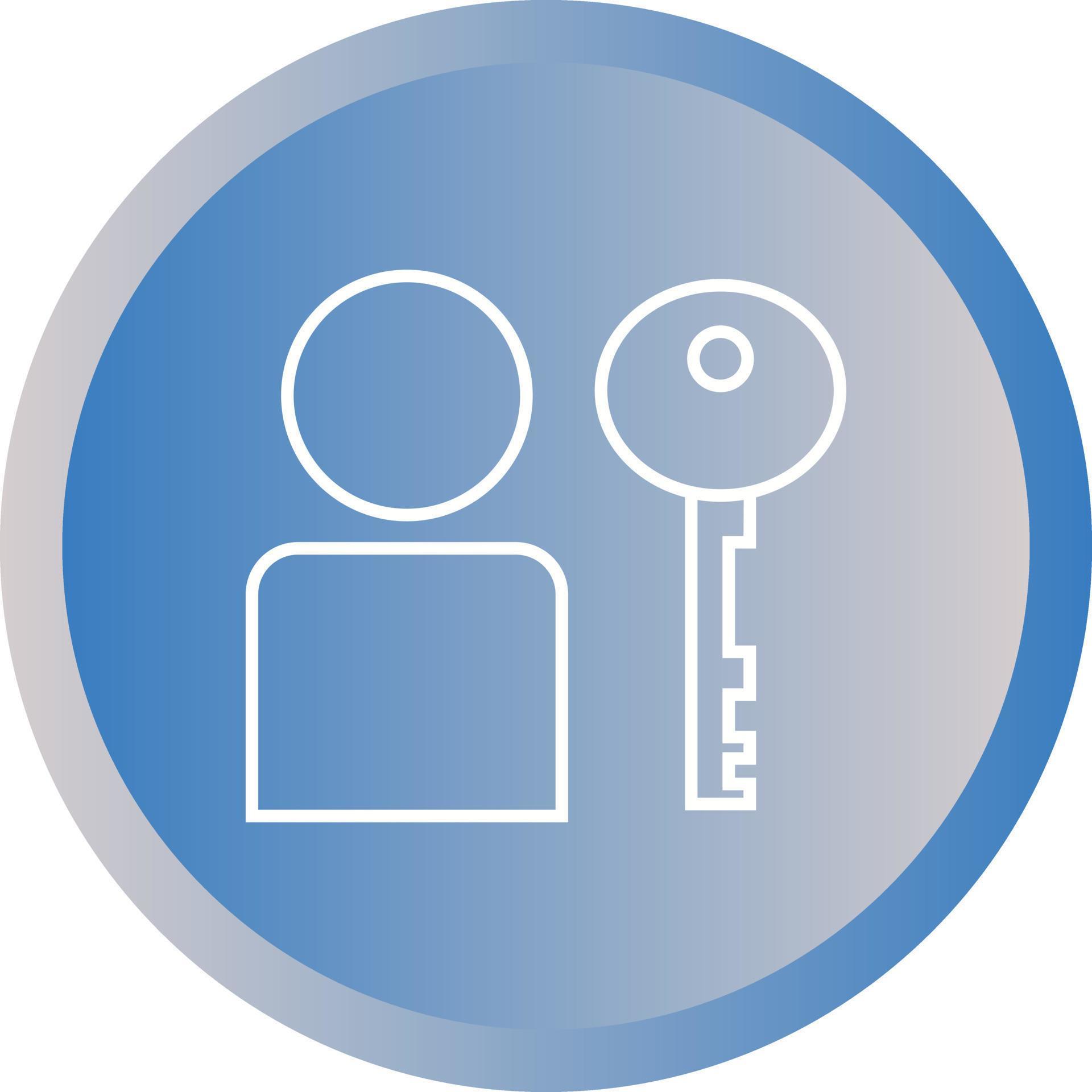 Beautiful Authentication Vector Line Icon 17483834 Vector Art At Vecteezy