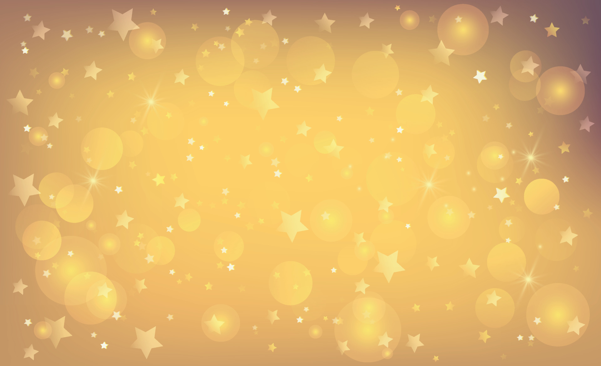 Magic gold background in sparkling stars. 17483916 Vector Art at Vecteezy