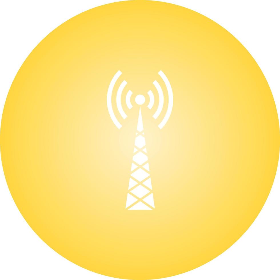 Unique Telecom Tower Vector Glyph Icon 17487101 Vector Art at Vecteezy