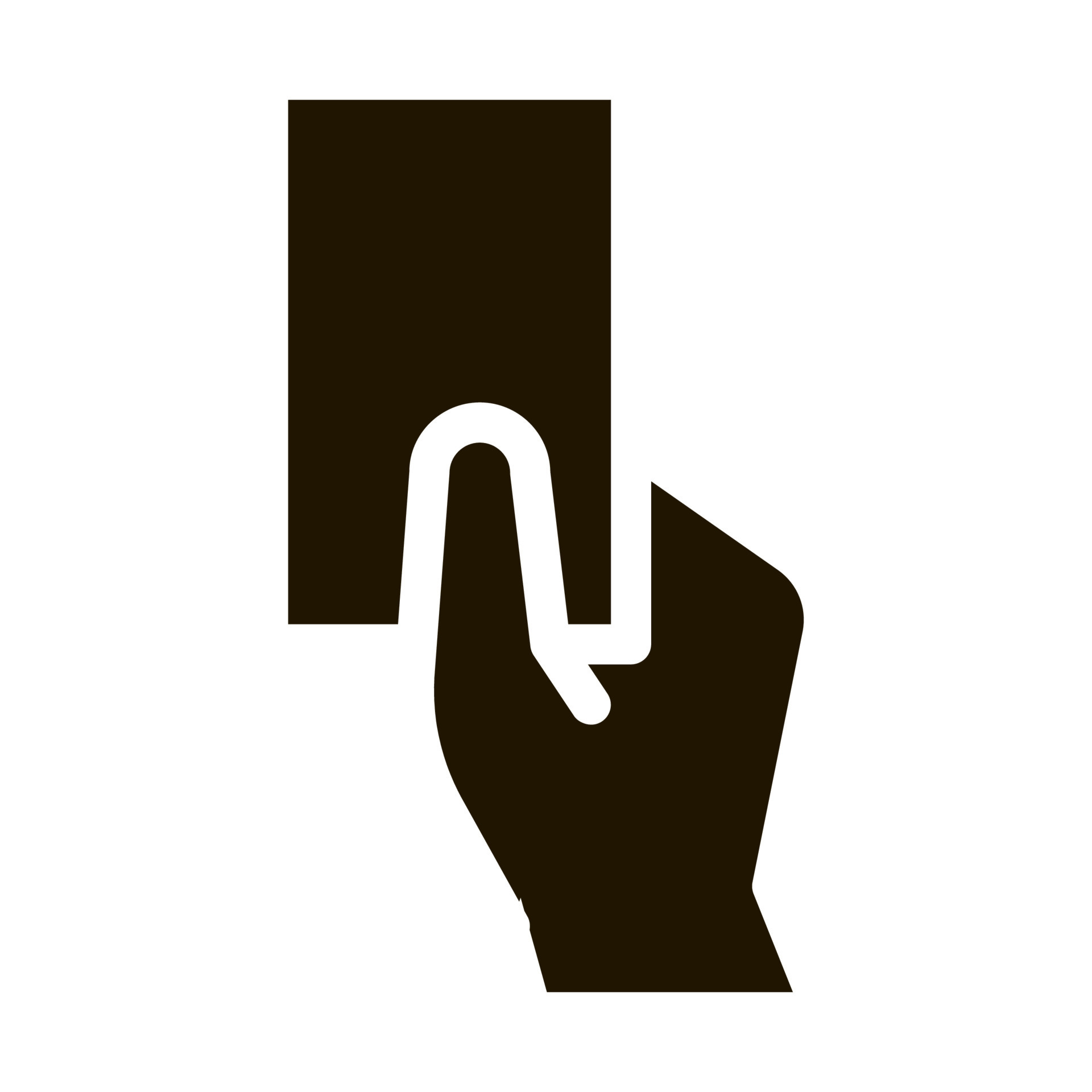 Arbitrator Show Card Icon Illustration 17490659 Vector Art At Vecteezy