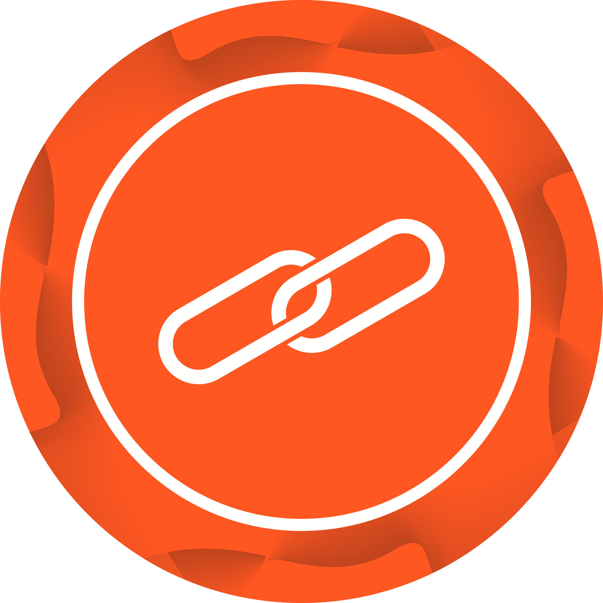 Beautiful Chain Vector Glyph icon 17497714 Vector Art at Vecteezy