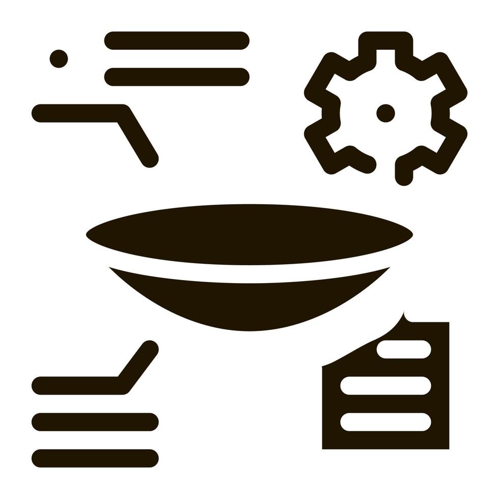 Parsing Lens Research Icon Vector Glyph Illustration 17499031 Vector Art At Vecteezy