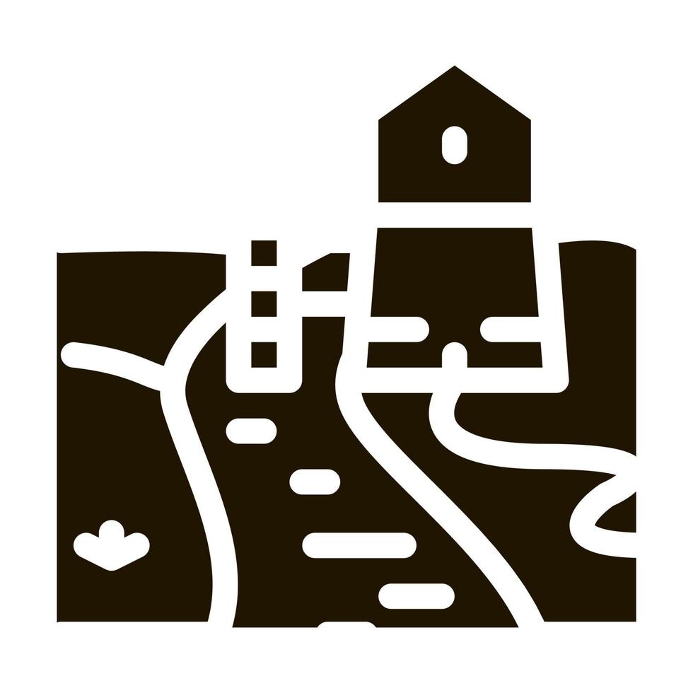 Water Mill Icon Vector Glyph Illustration 17500655 Vector Art At Vecteezy