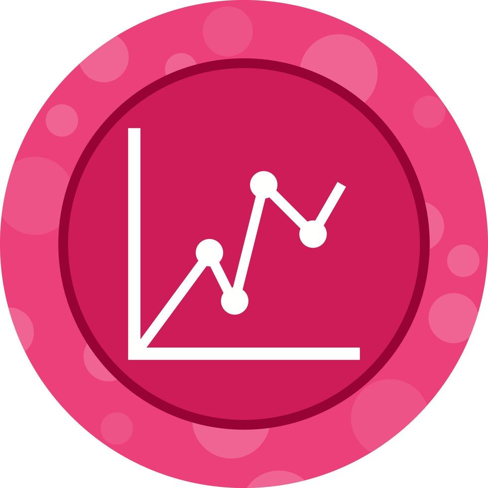 Beautiful Graph Vector Glyph Icon 17507386 Vector Art At Vecteezy