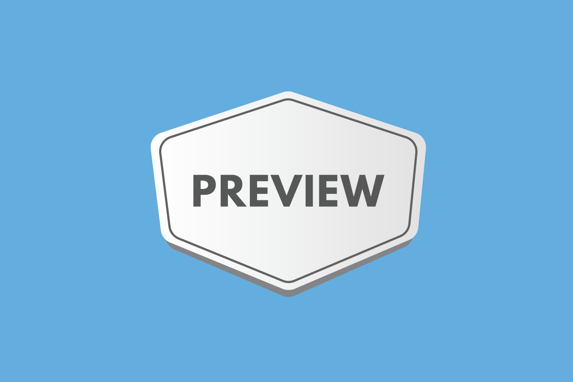 preview text Button. preview Sign Icon Label Sticker Web Buttons ...