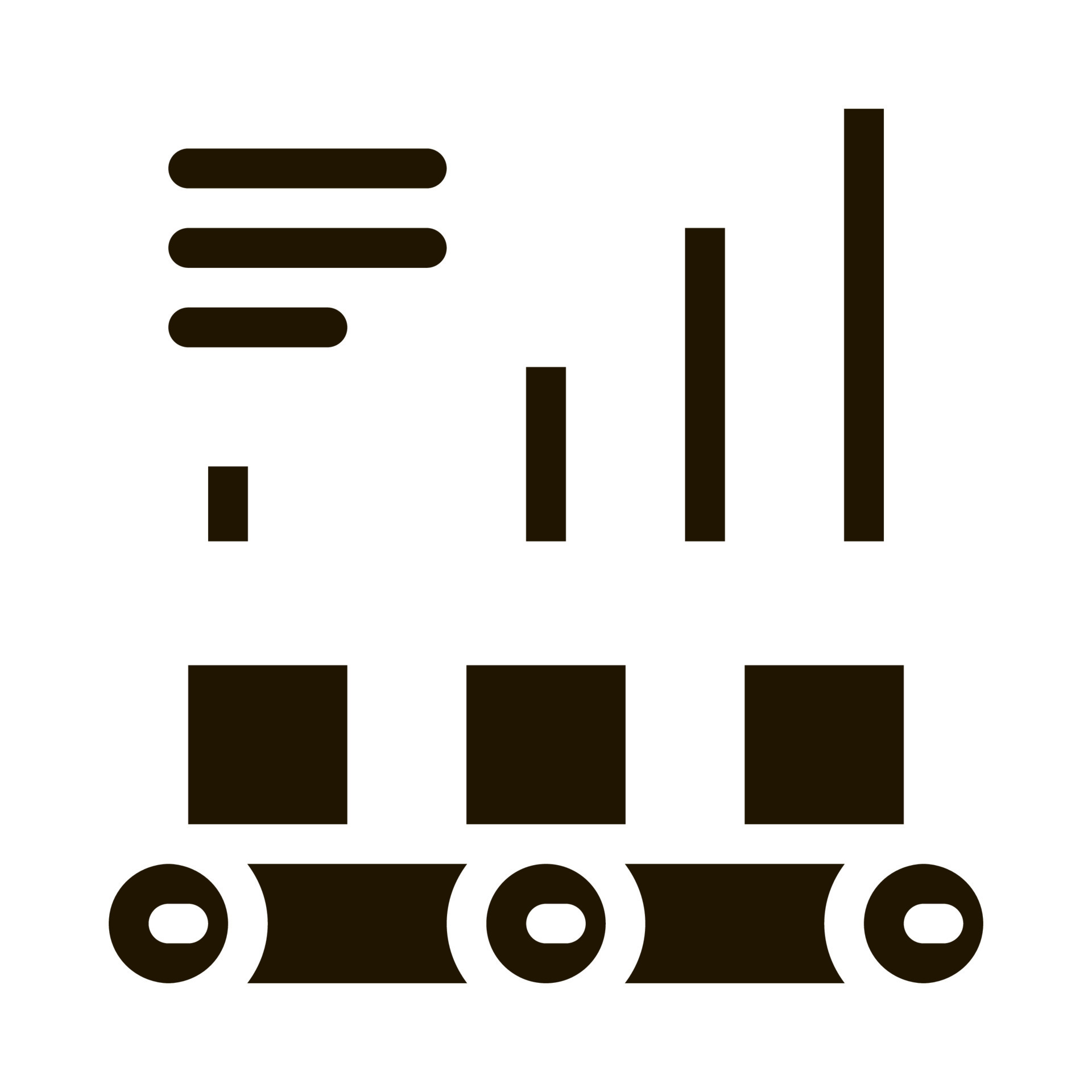 detailed graph statistics icon Vector Glyph Illustration 17510803 ...