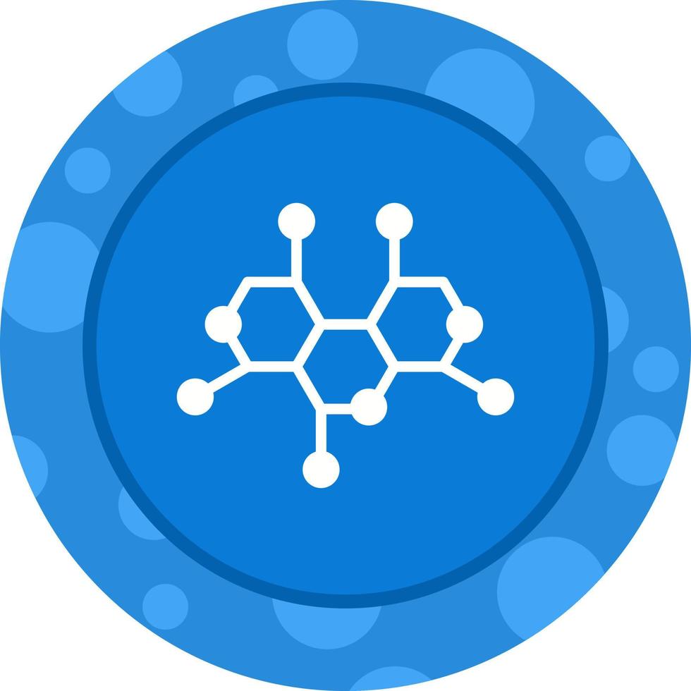 Molecule Structure Vector Icon 17513098 Vector Art At Vecteezy