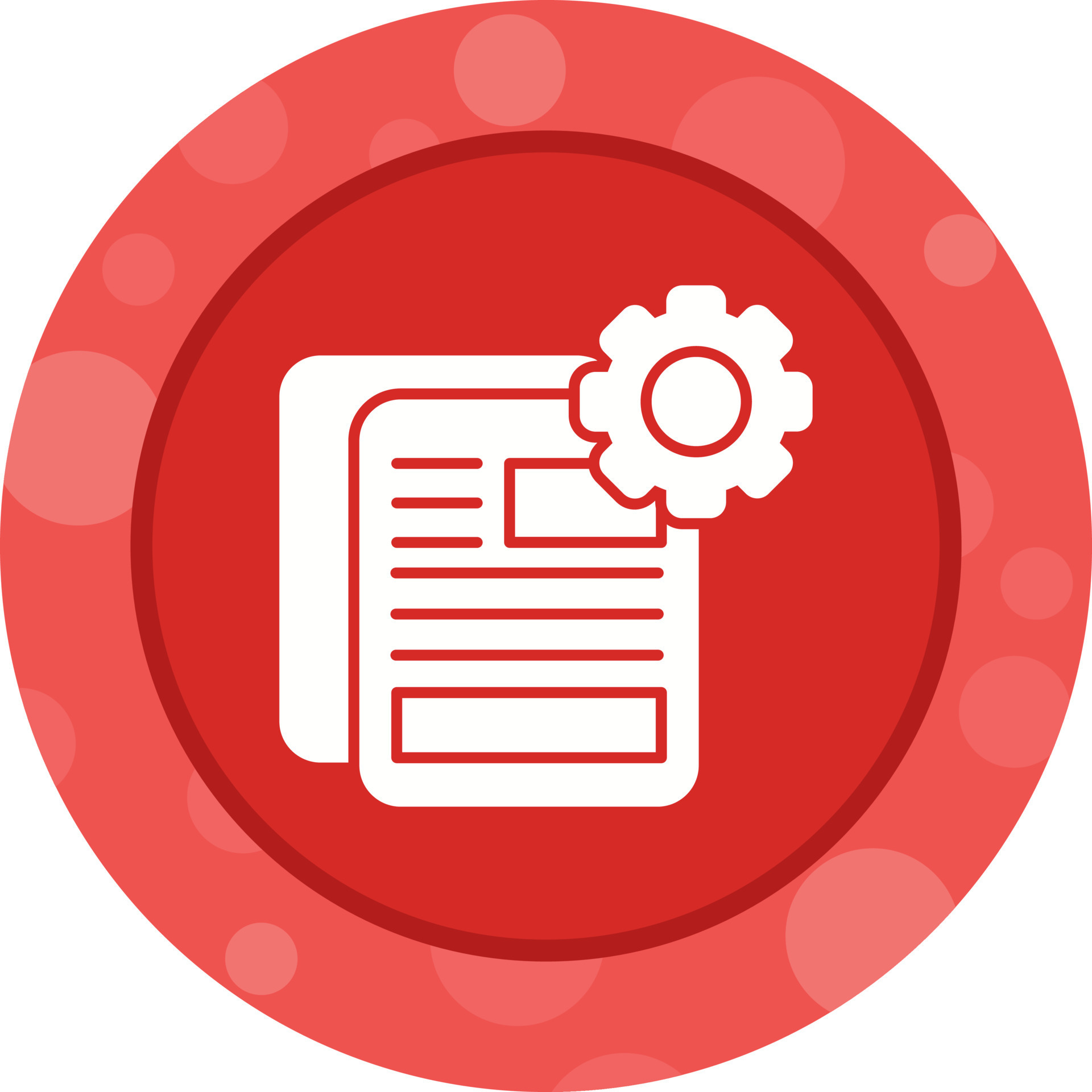 Document Setting Vector Icon 17513918 Vector Art at Vecteezy