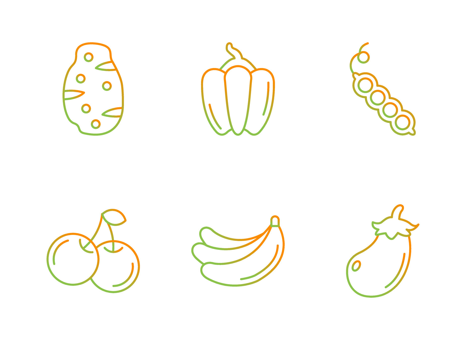 Set of Unique Vector Icons 17516935 Vector Art at Vecteezy