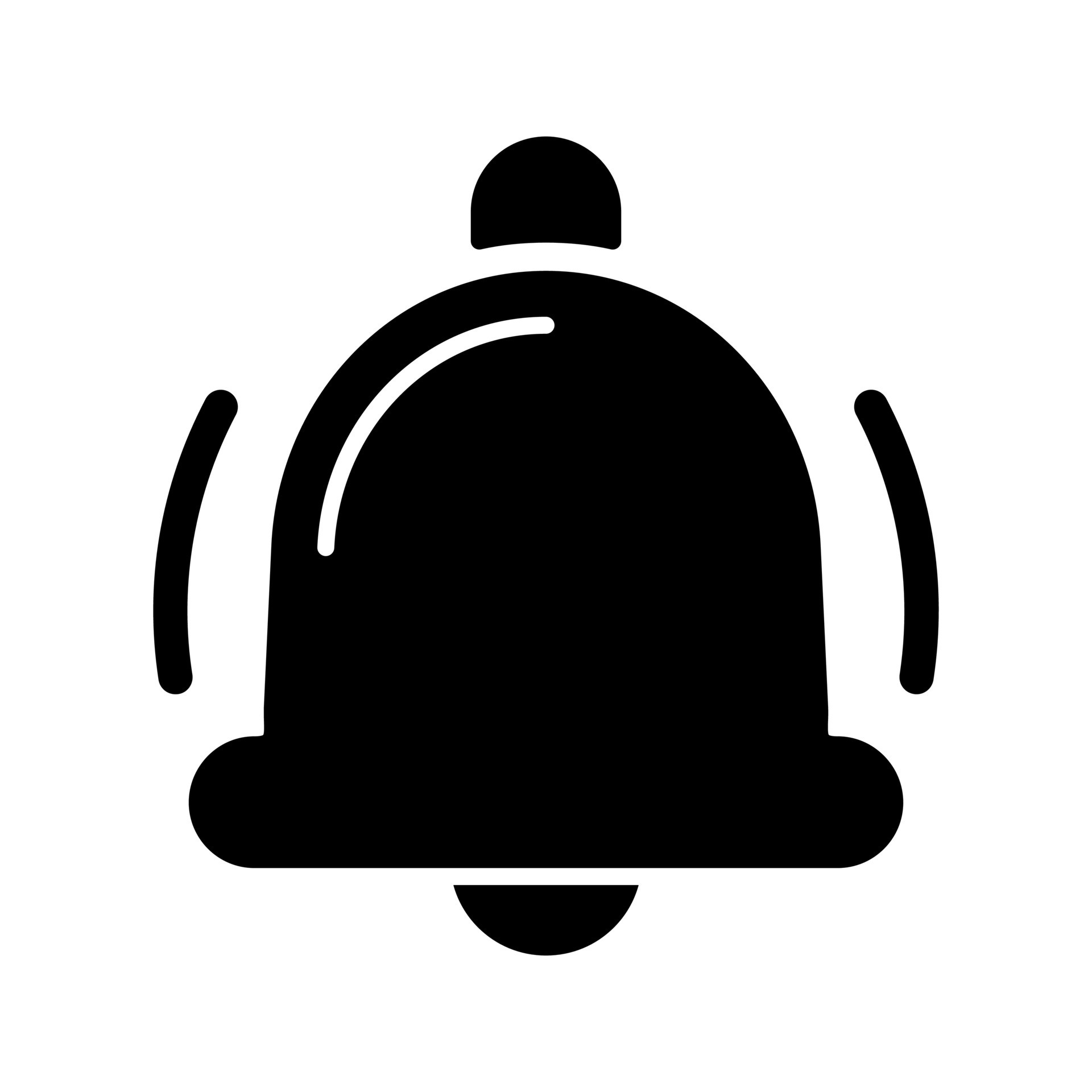 Bell Vector Icon 17517442 Vector Art at Vecteezy