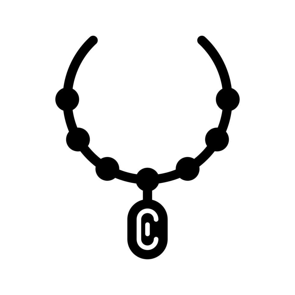 Necklace Vector Icon 17517490 Vector Art at Vecteezy