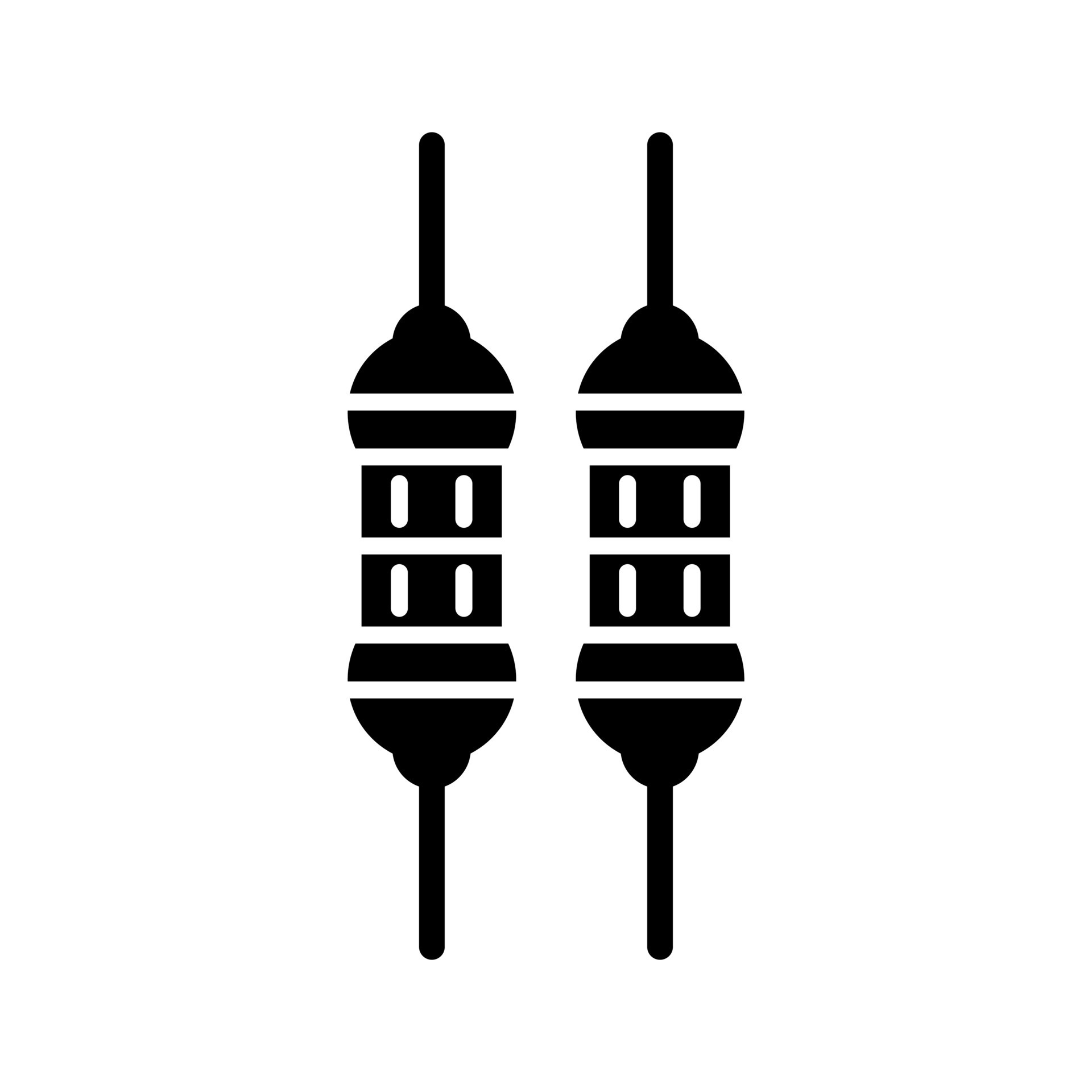 Resistor Vector Icon 17518414 Vector Art At Vecteezy