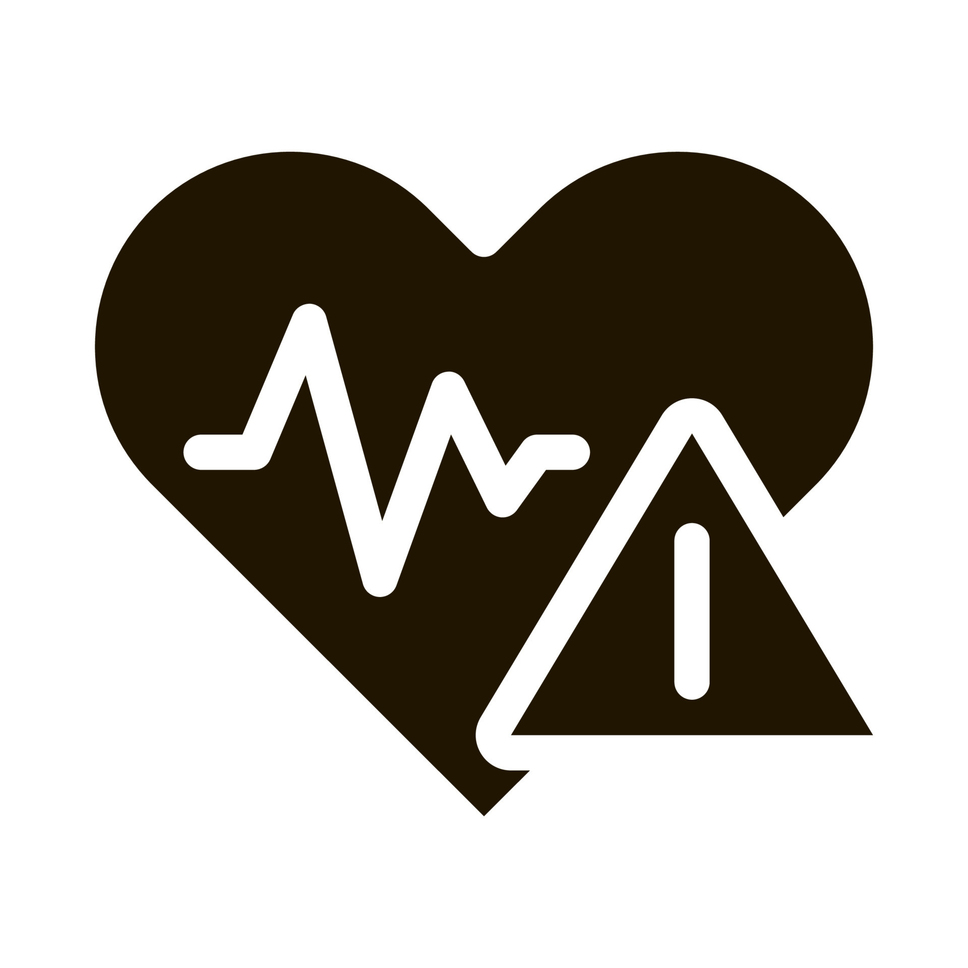 Heart Disease Icon Vector Glyph Illustration 17526480 Vector Art At