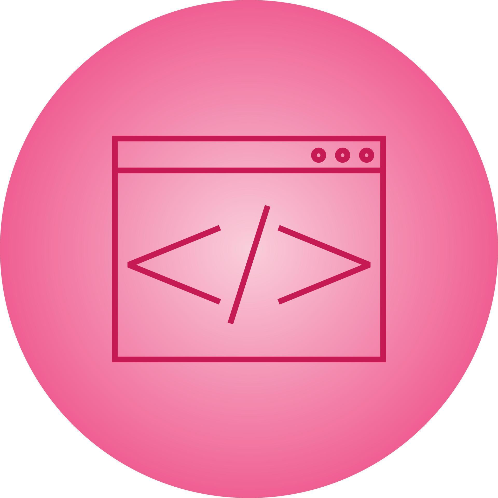 Beautiful Coding vector line icon 17528102 Vector Art at Vecteezy