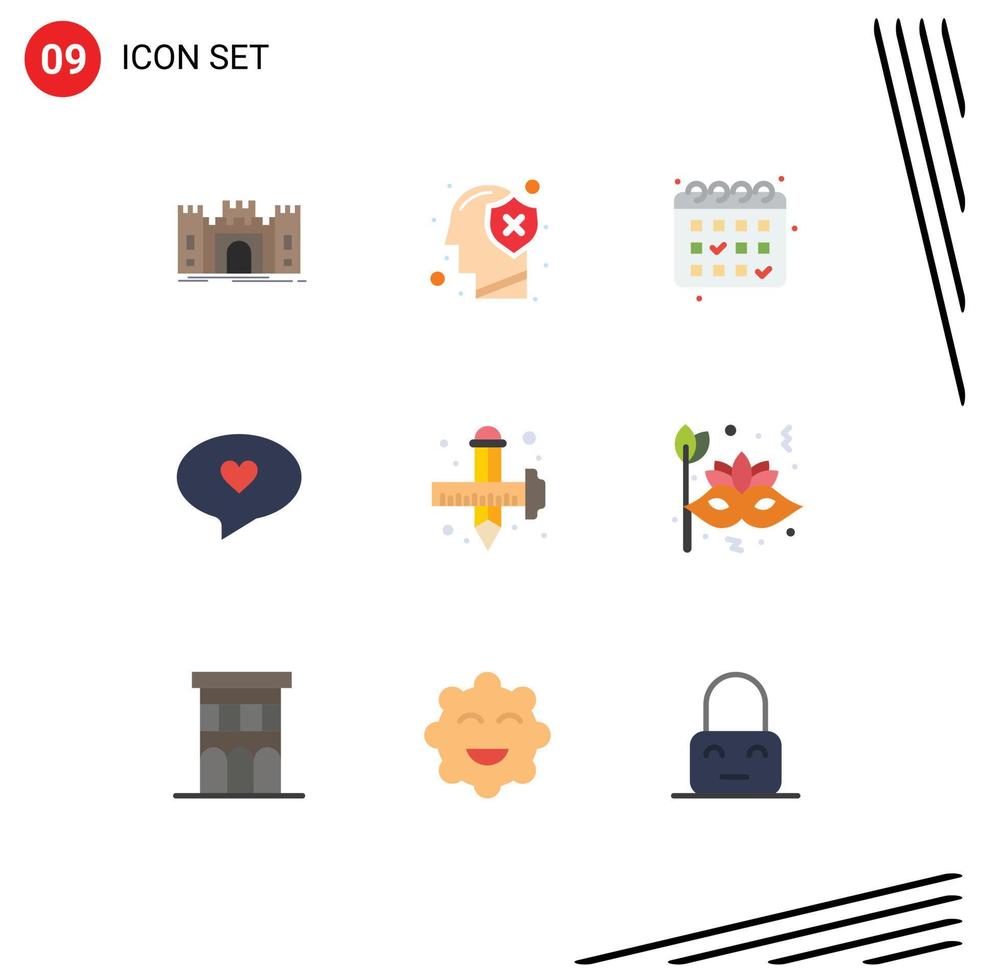 9 User Interface Flat Color Pack of modern Signs and Symbols of design ... 9 User Interface Flat Color Pack of modern Signs and Symbols of design ...
