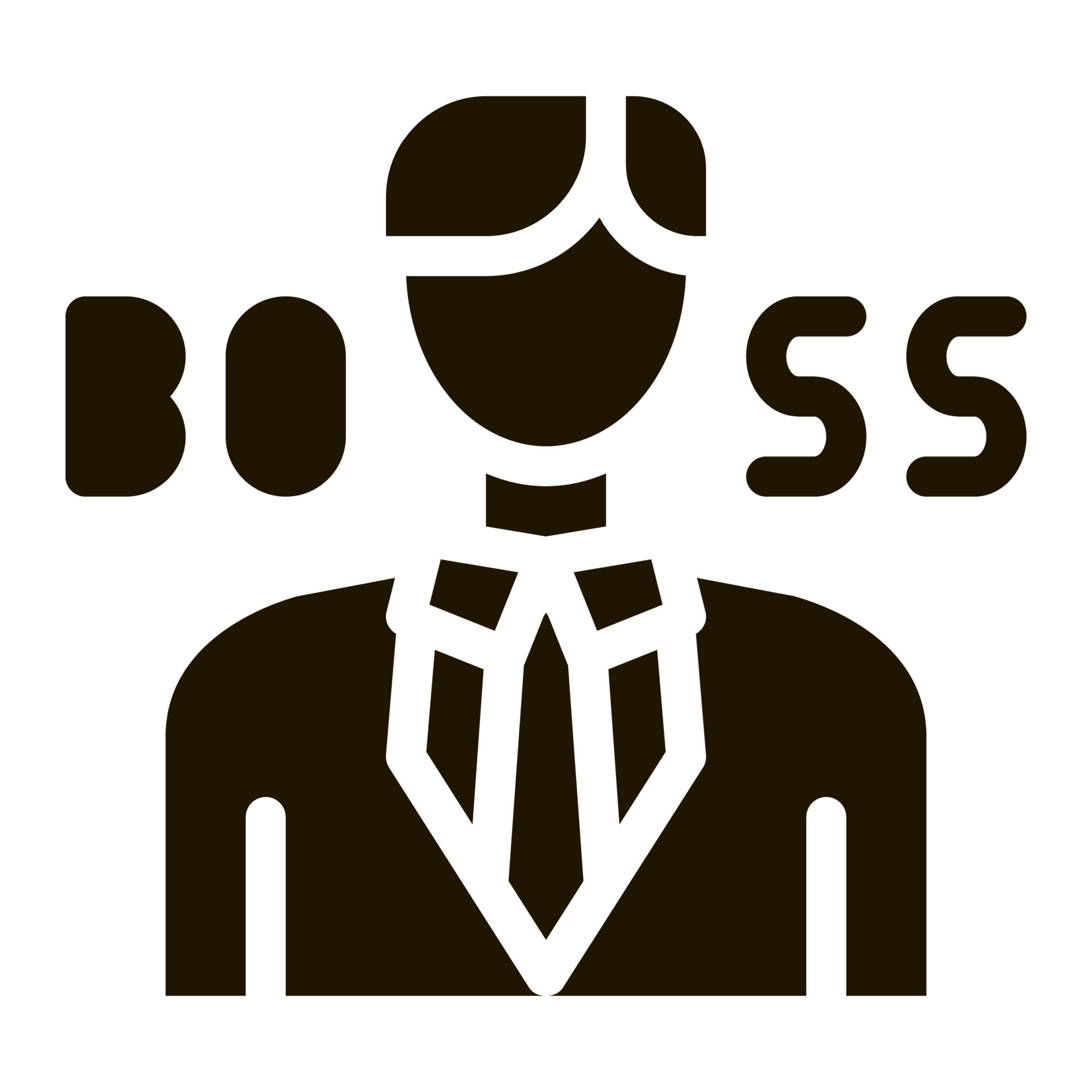 Boss Silhouette Icon Vector Glyph Illustration 17529431 Vector Art at Vecteezy
