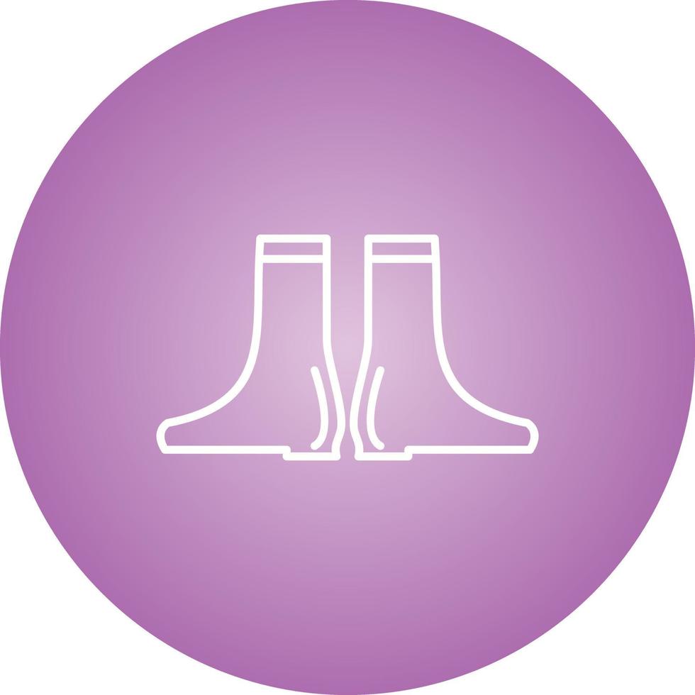 Beautiful Long boots Line Vector Icon 17530635 Vector Art at Vecteezy