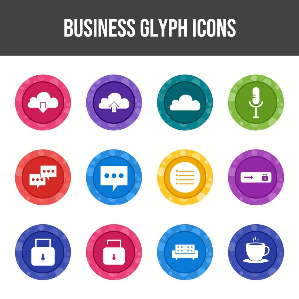 Beautiful Business vector icon set 17538363 Vector Art at Vecteezy