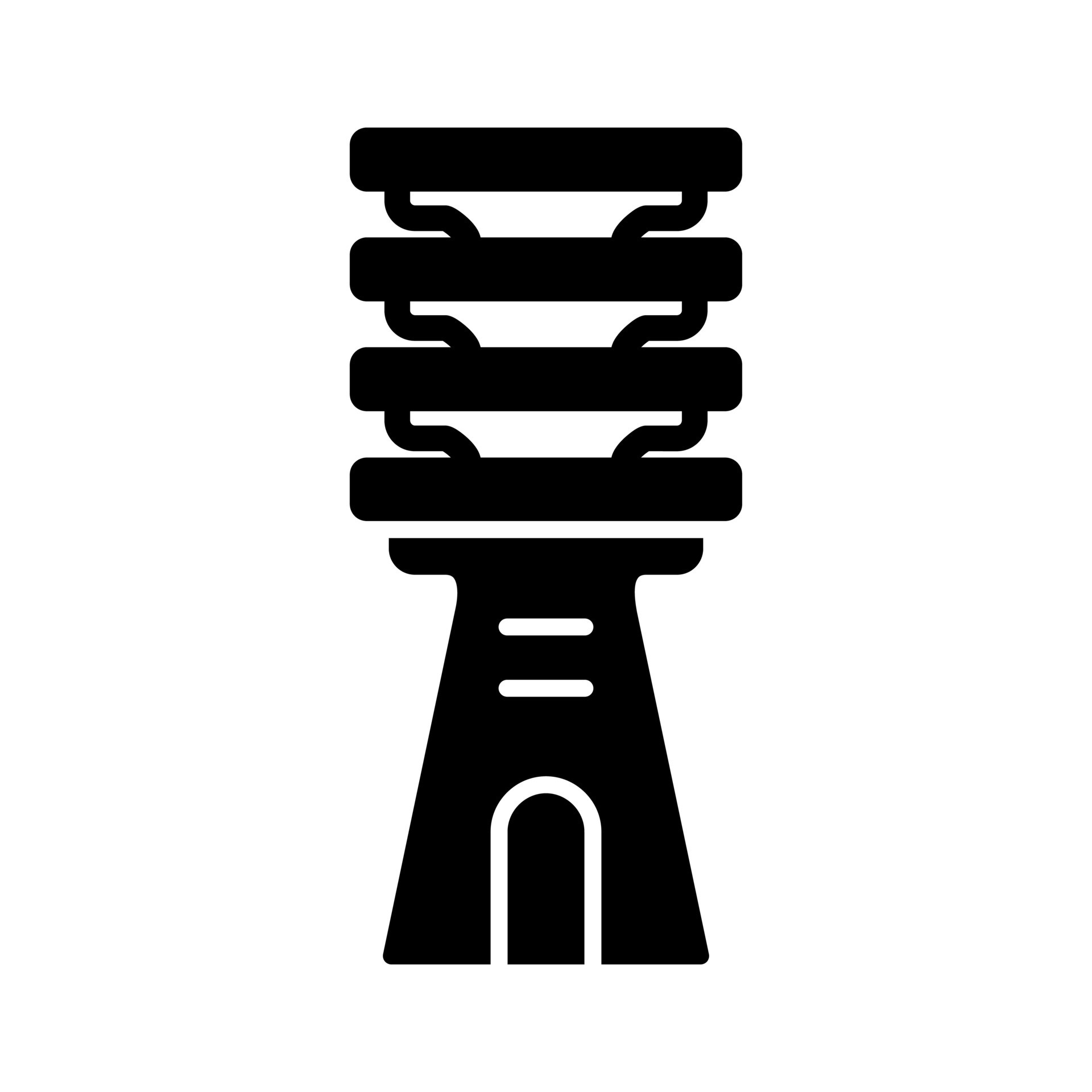 Djed Vector Icon 17539469 Vector Art At Vecteezy