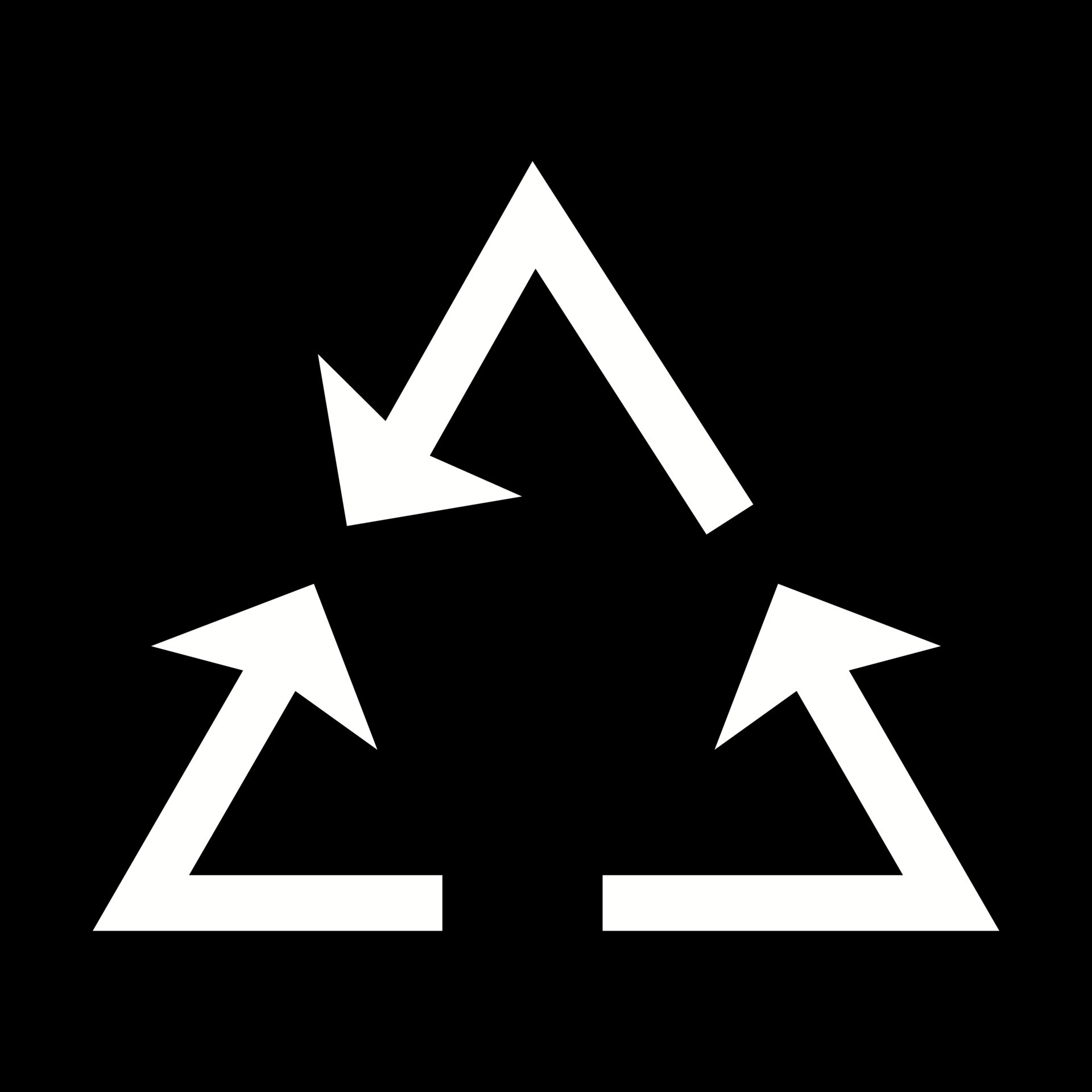 Recycle Arrow Vector Icon 17540347 Vector Art at Vecteezy Recycle Arrow Vector Icon 17540347 Vector Art at Vecteezy