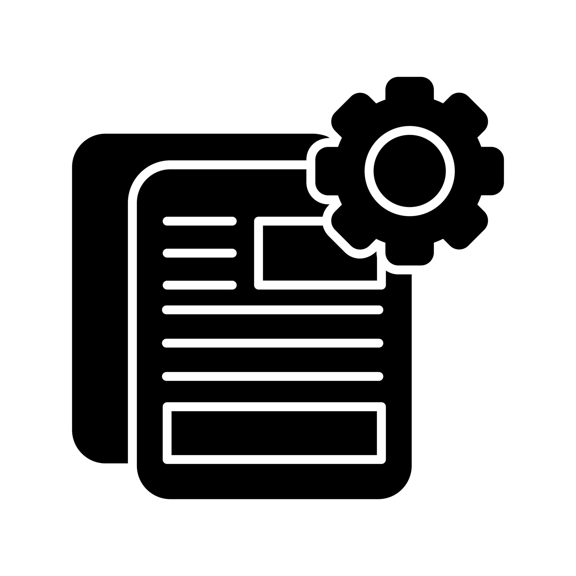 Document Setting Vector Icon 17541150 Vector Art at Vecteezy