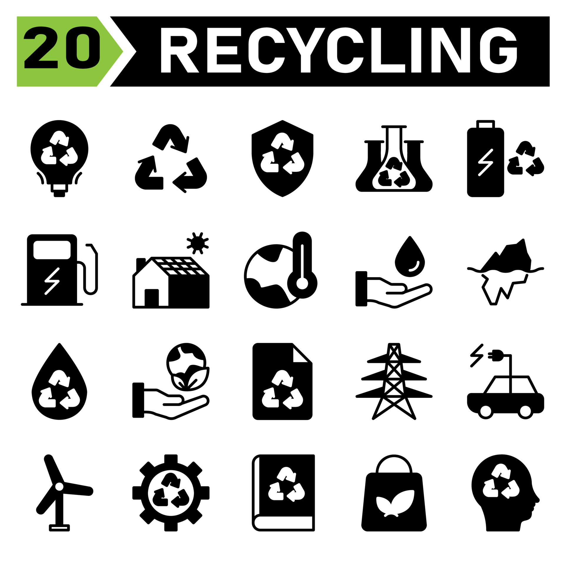Recyclable Waste Vector Art, Icons, and Graphics for Free Download