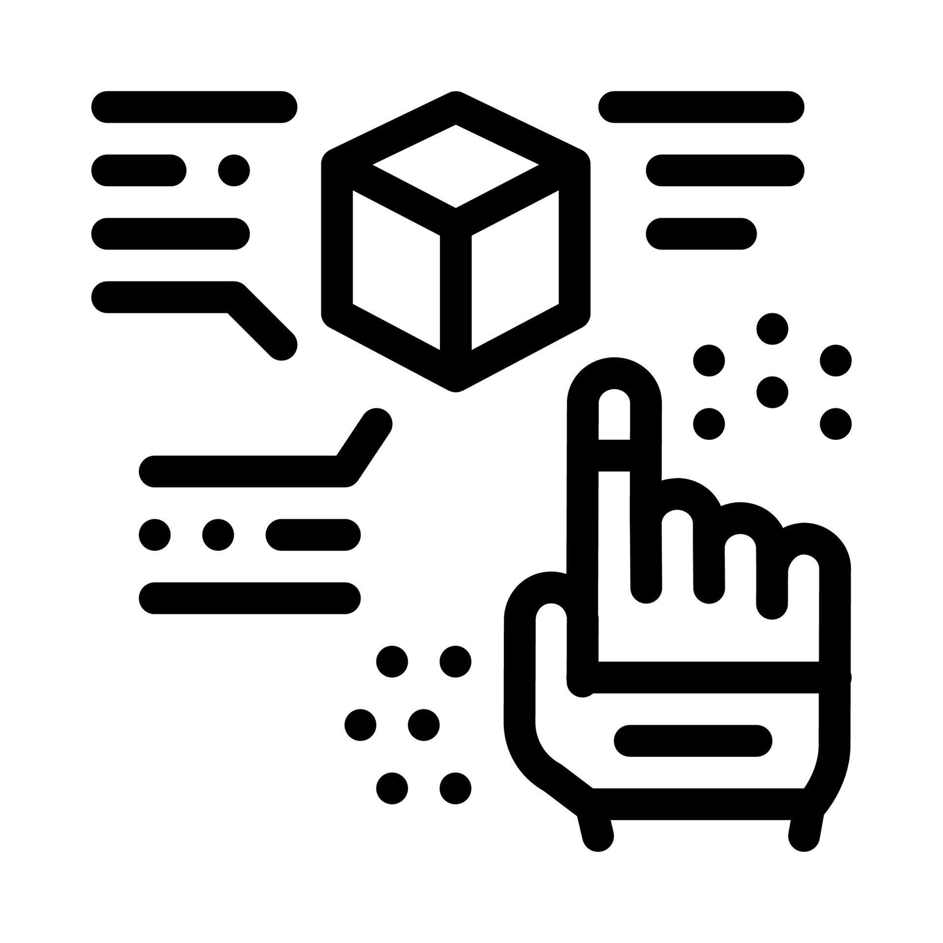 function parsing icon vector outline illustration 17544915 Vector Art ...