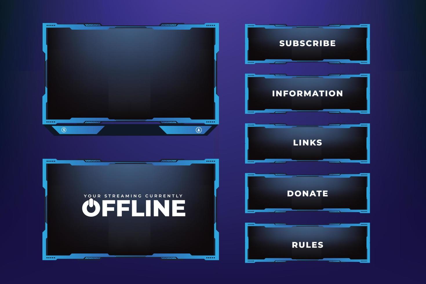 Gaming Overlay Vector Art Icons And Graphics For Free Download