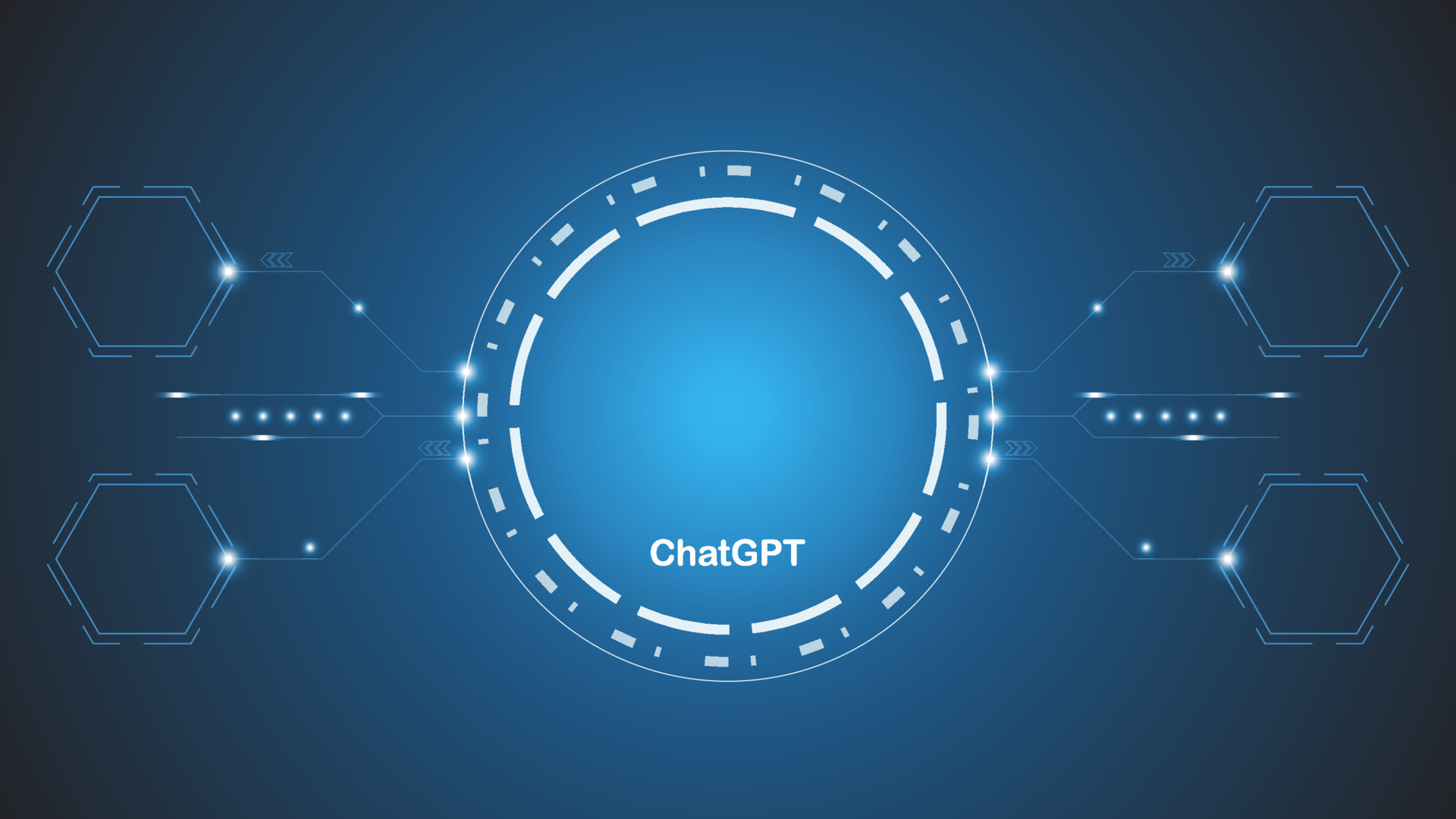 chatGPT Ai artificial intelligence technology hitech concept. chat GPT ...