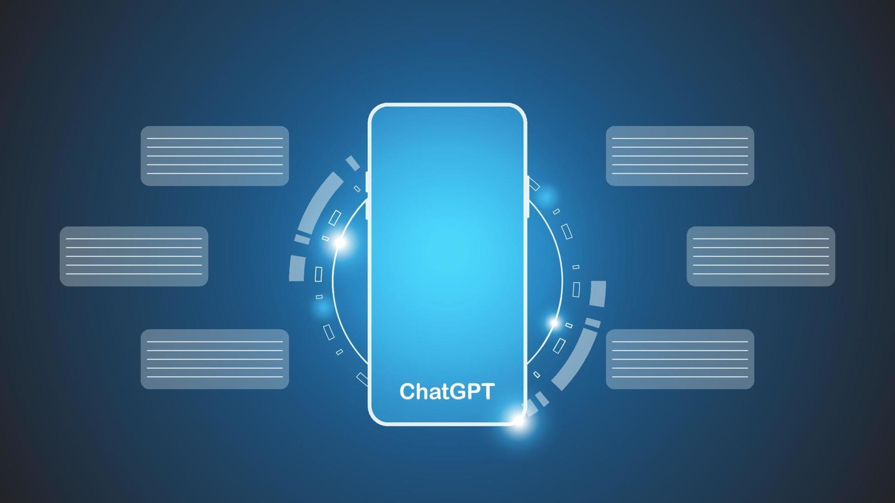 chatGPT Ai artificial intelligence technology hitech concept. chat GPT ...