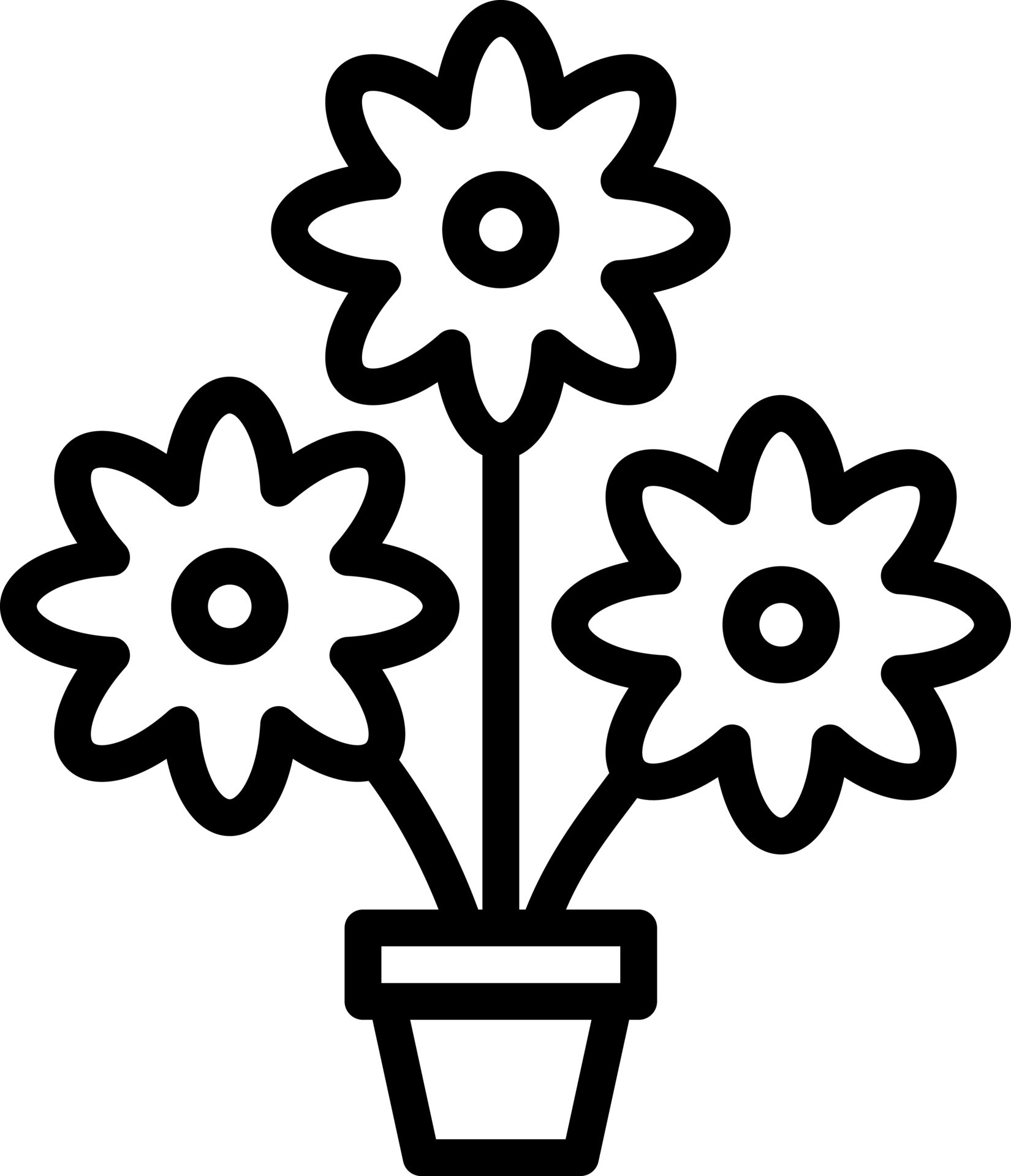 line icon for flowers 17549821 Vector Art at Vecteezy
