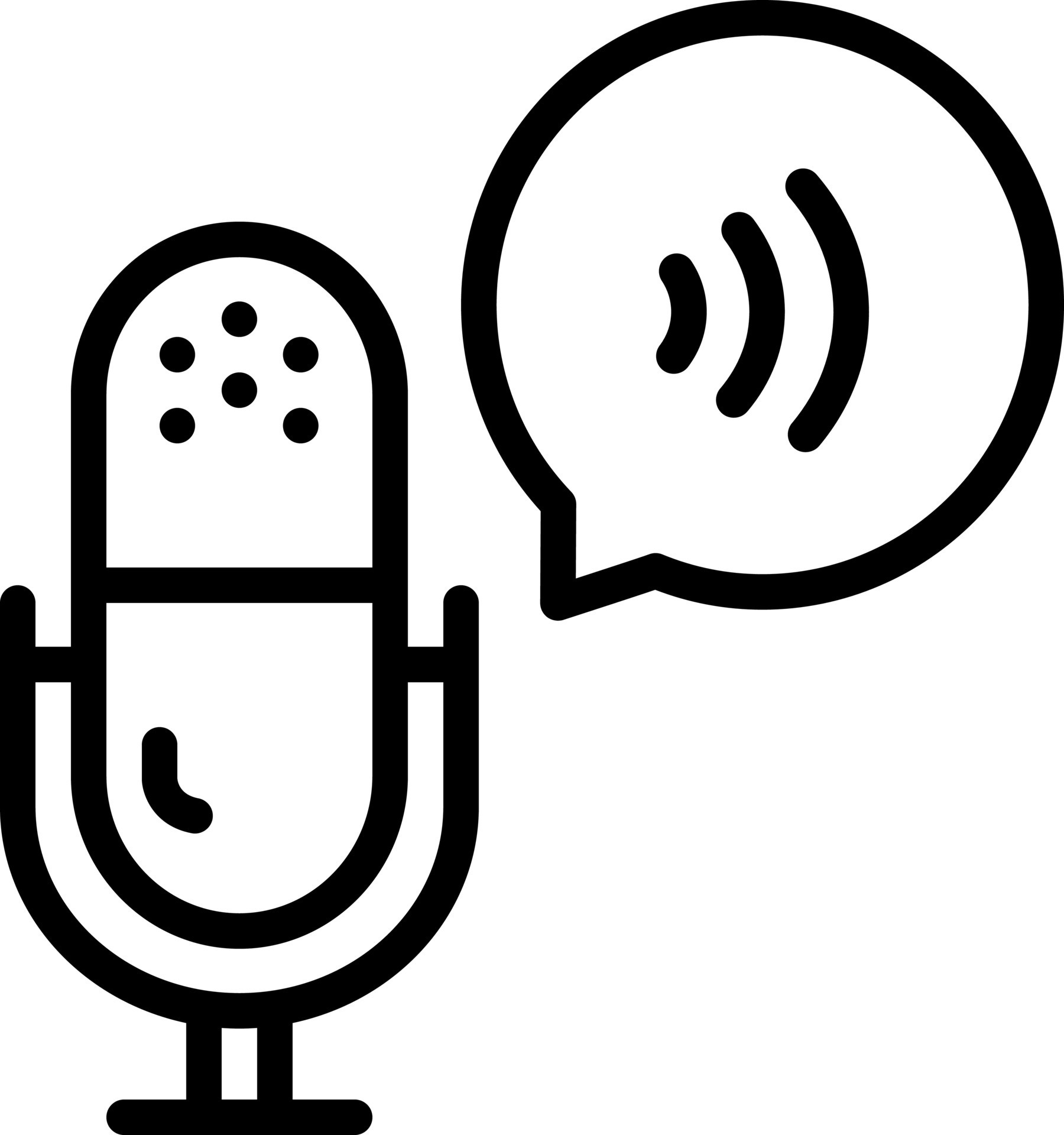 line icon for speaking 17550332 Vector Art at Vecteezy
