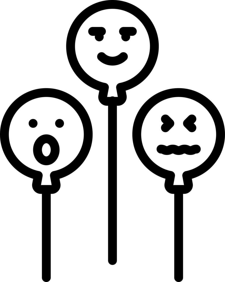 line icon for feelings 17550424 Vector Art at Vecteezy