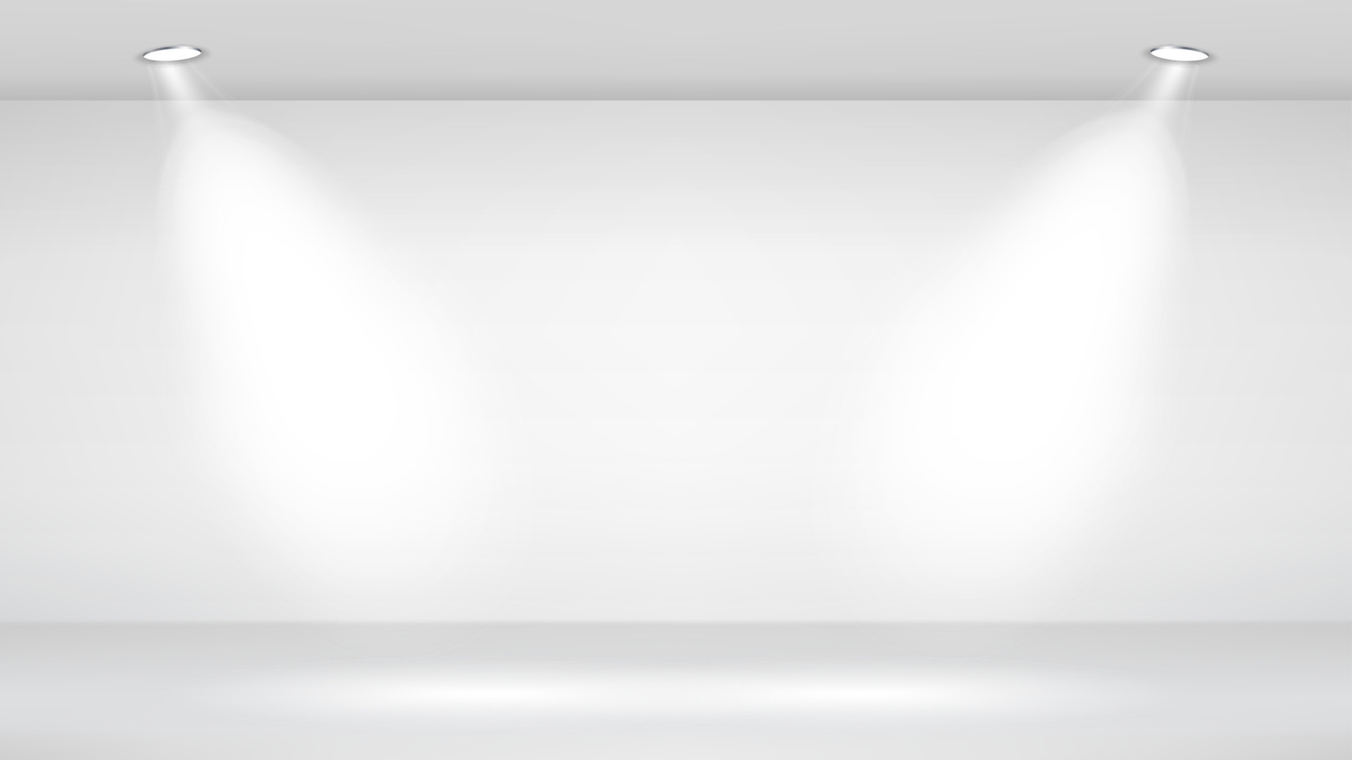 Photo Studio Room. Empty White Interior. Vector Template Illustration ...