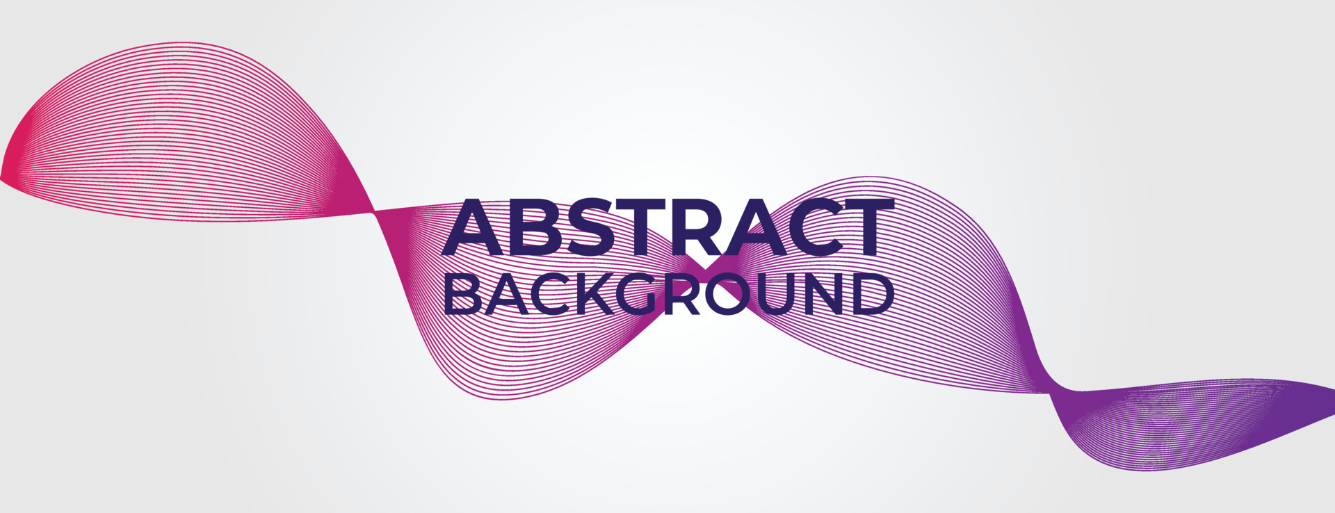 Abstract Gradient Pink and Purple Wave Lines Background Design 17554198 ...