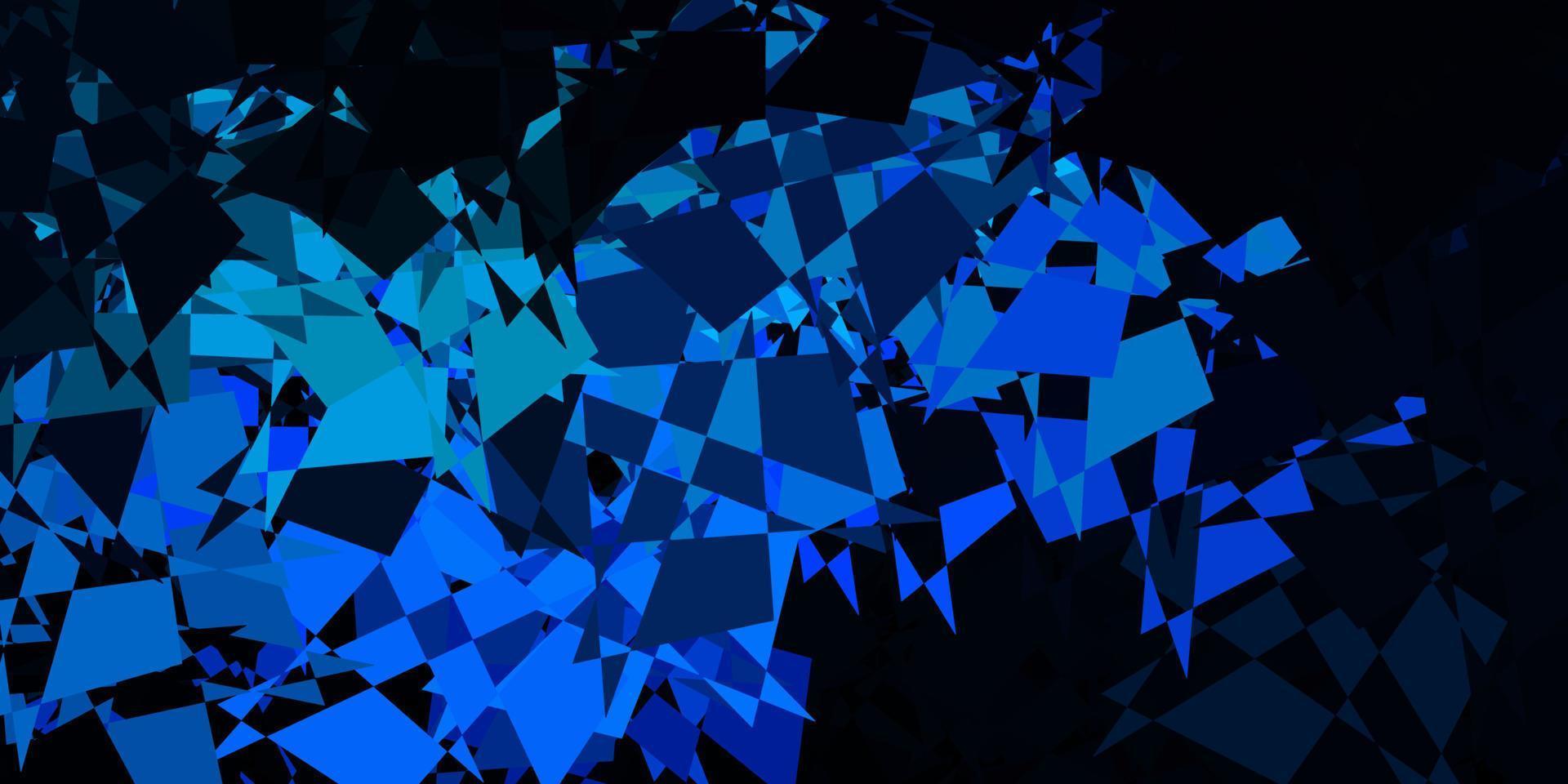 Dark Blue Green Vector Background With Random Forms 17555496 Vector