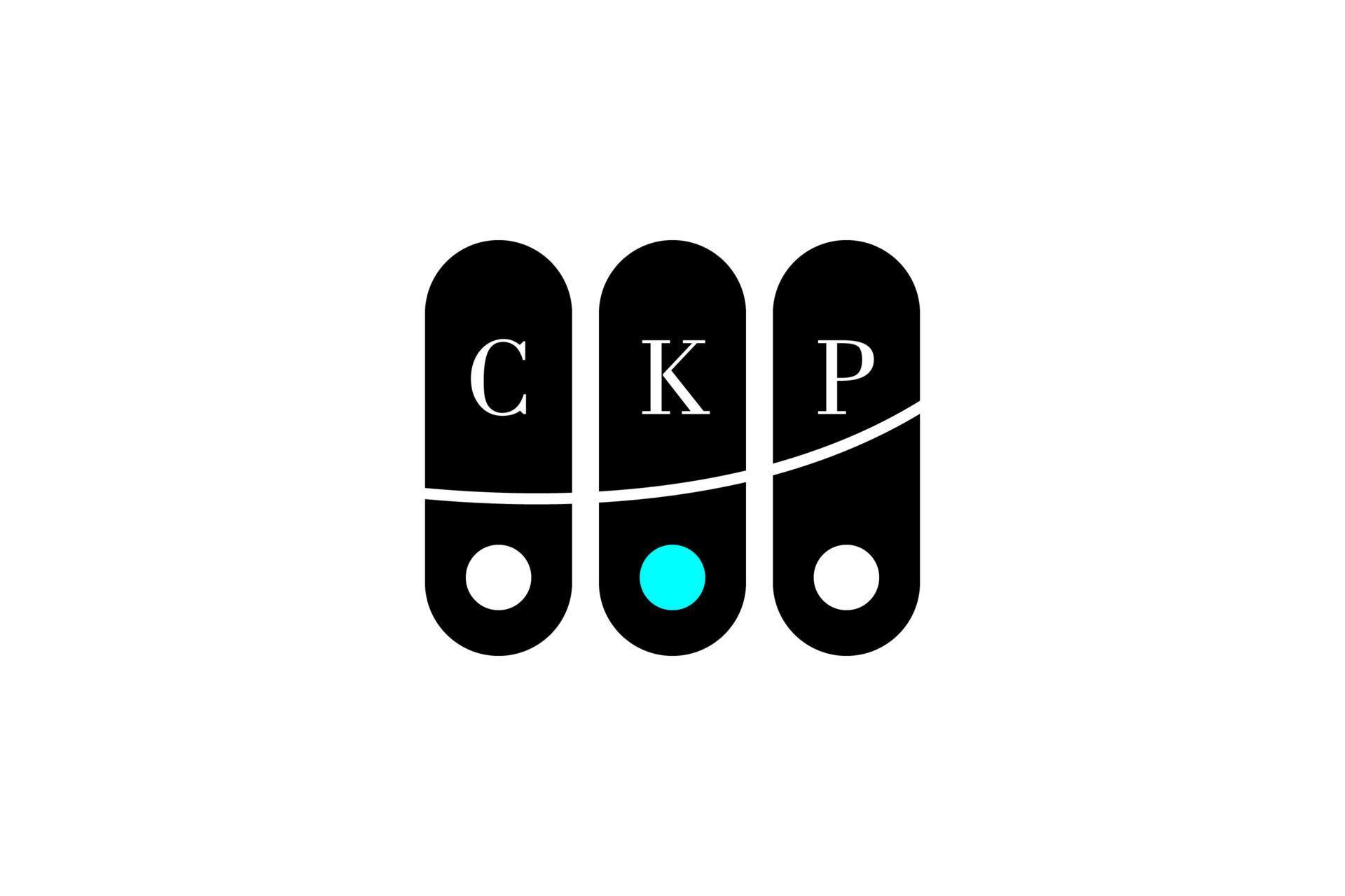 Ckp Letter And Alphabet Logo Design 17557625 Vector Art At Vecteezy
