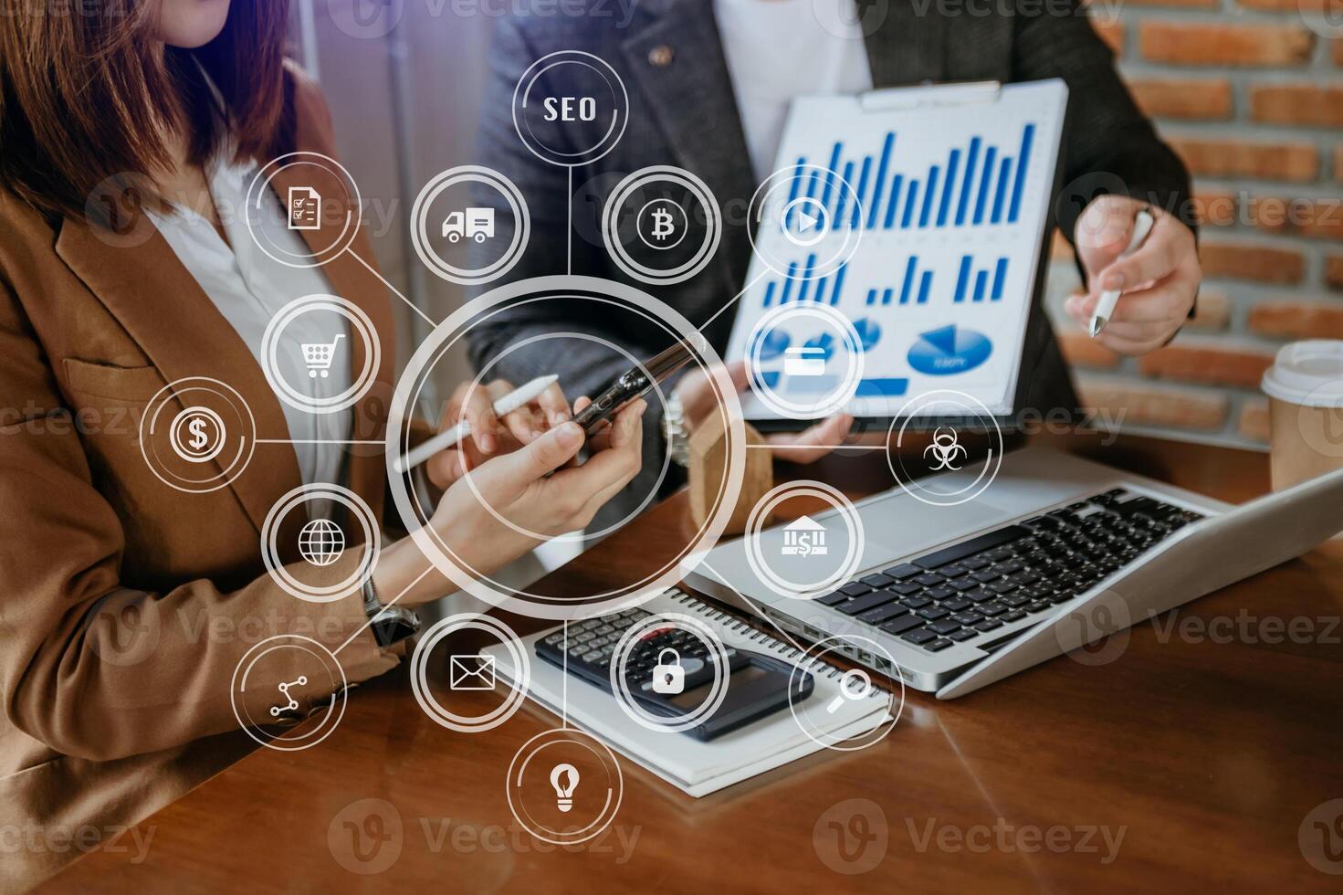 Co Working Process Team Workingcoding Software Developer Work With Ar