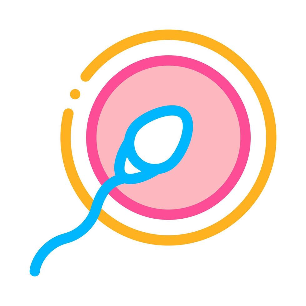 Sperm Cell Egg Icon Vector Outline Illustration 17561791 Vector Art At